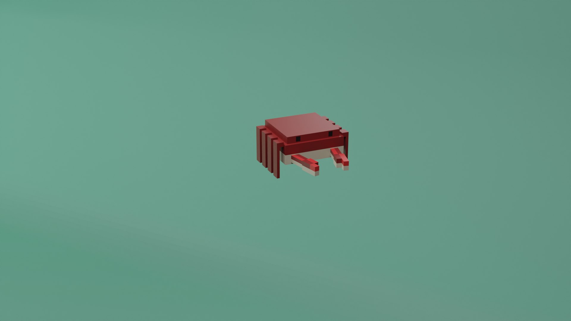 Voxel Low Polly Animal Crab 3D Model - TurboSquid 2181730