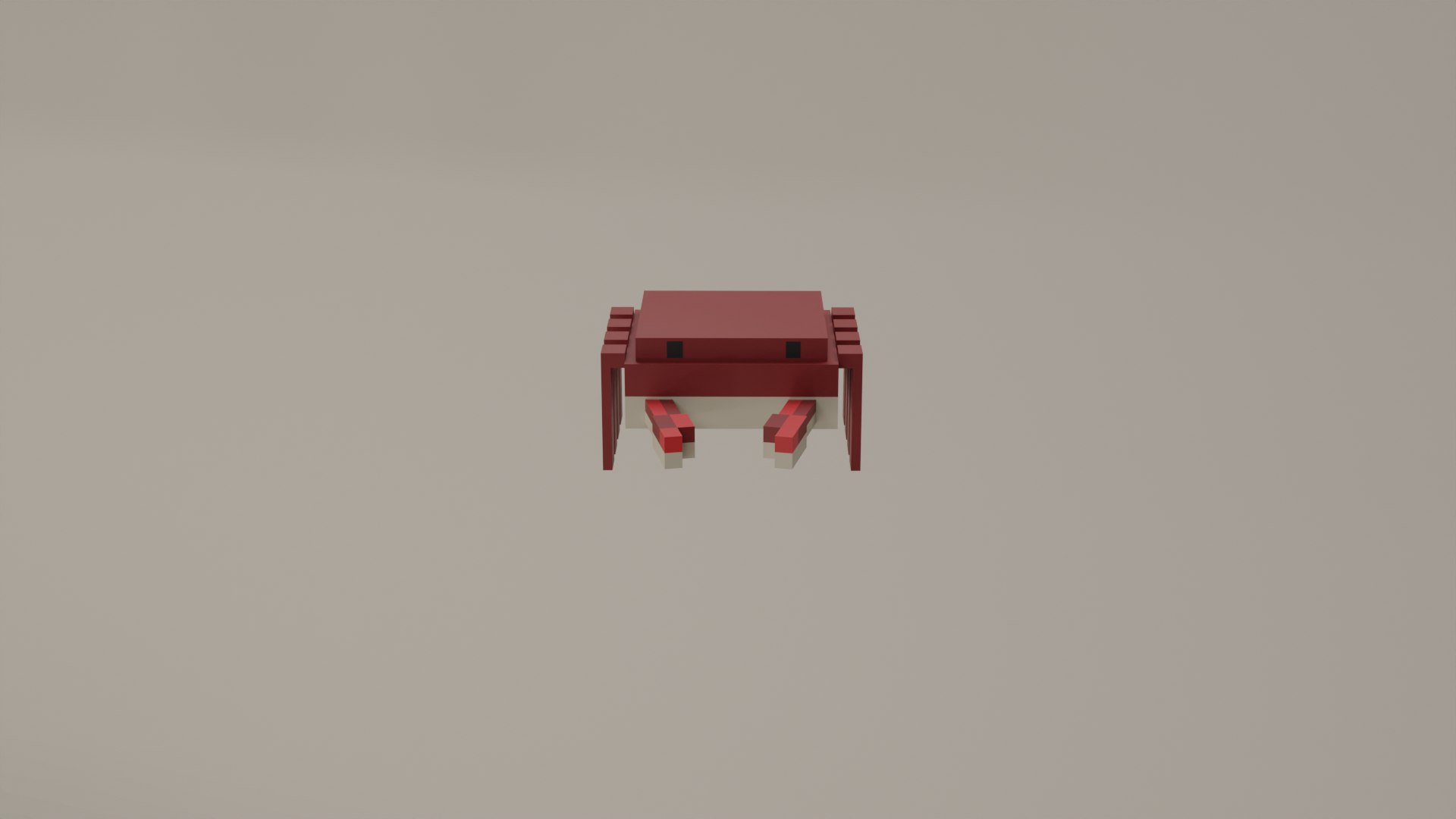 Voxel Low Polly Animal Crab 3D Model - TurboSquid 2181730