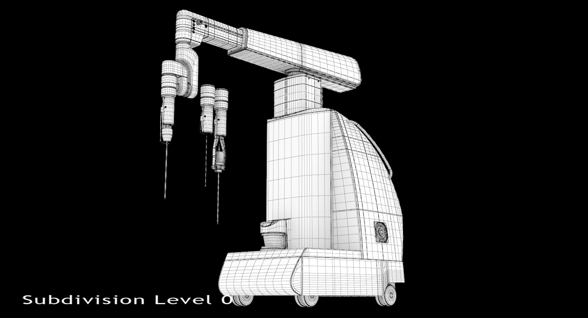3D model surgical robot crane - TurboSquid 1280280