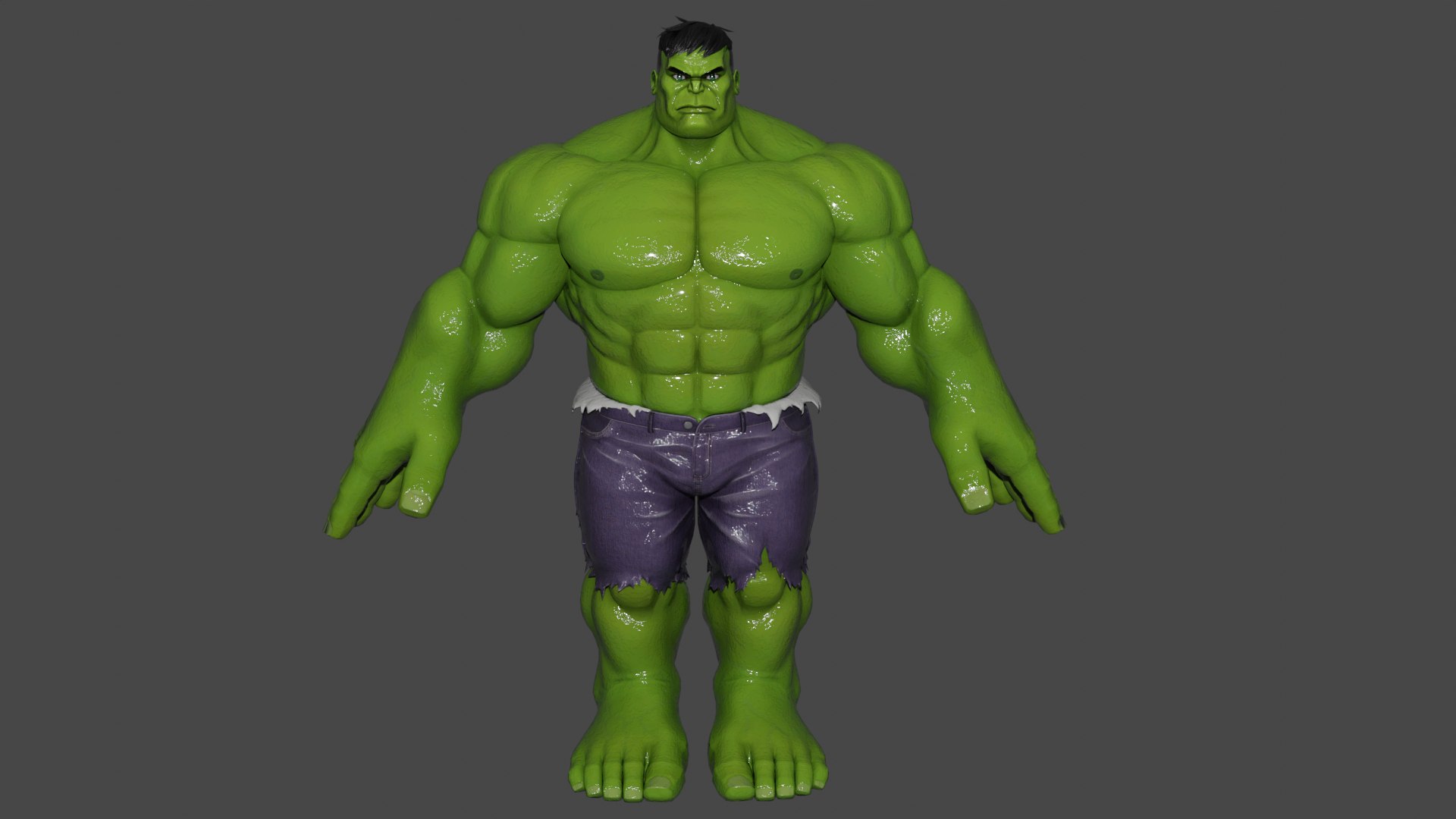 3D Hulk - TurboSquid 2277501