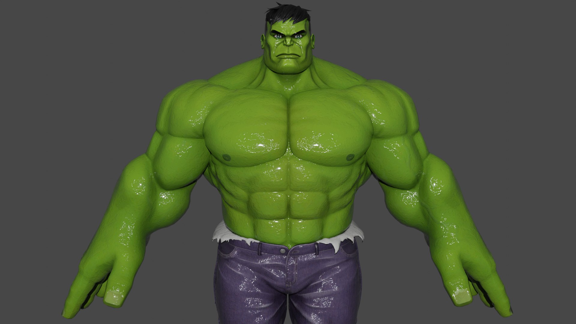 3D Hulk - TurboSquid 2277501