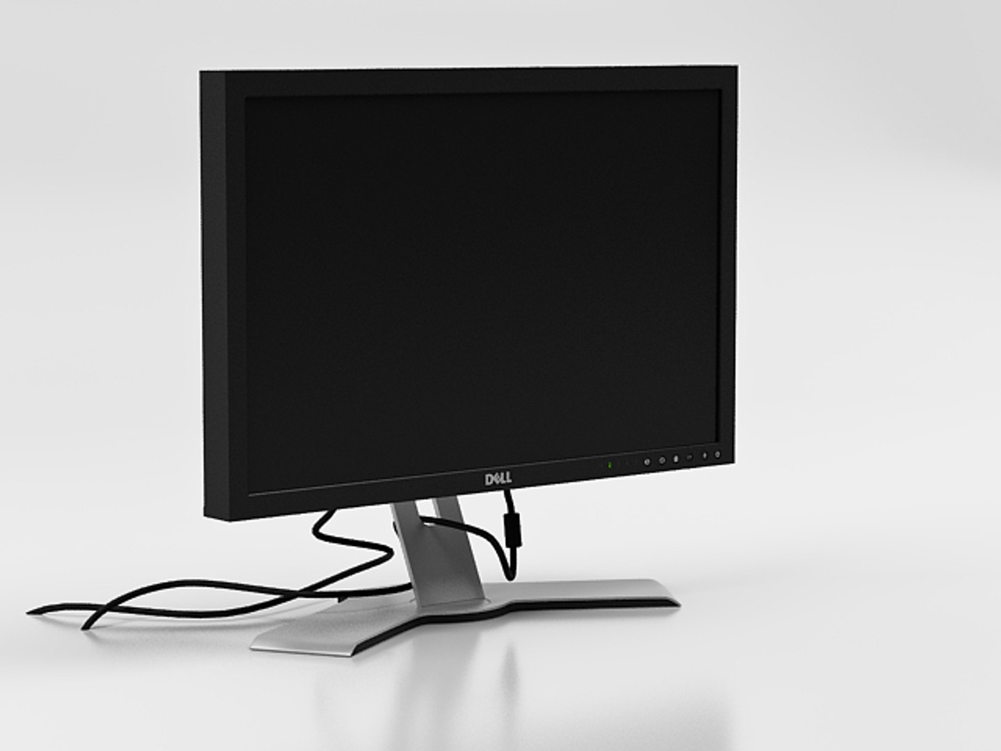 Dell Monitor 3d Model