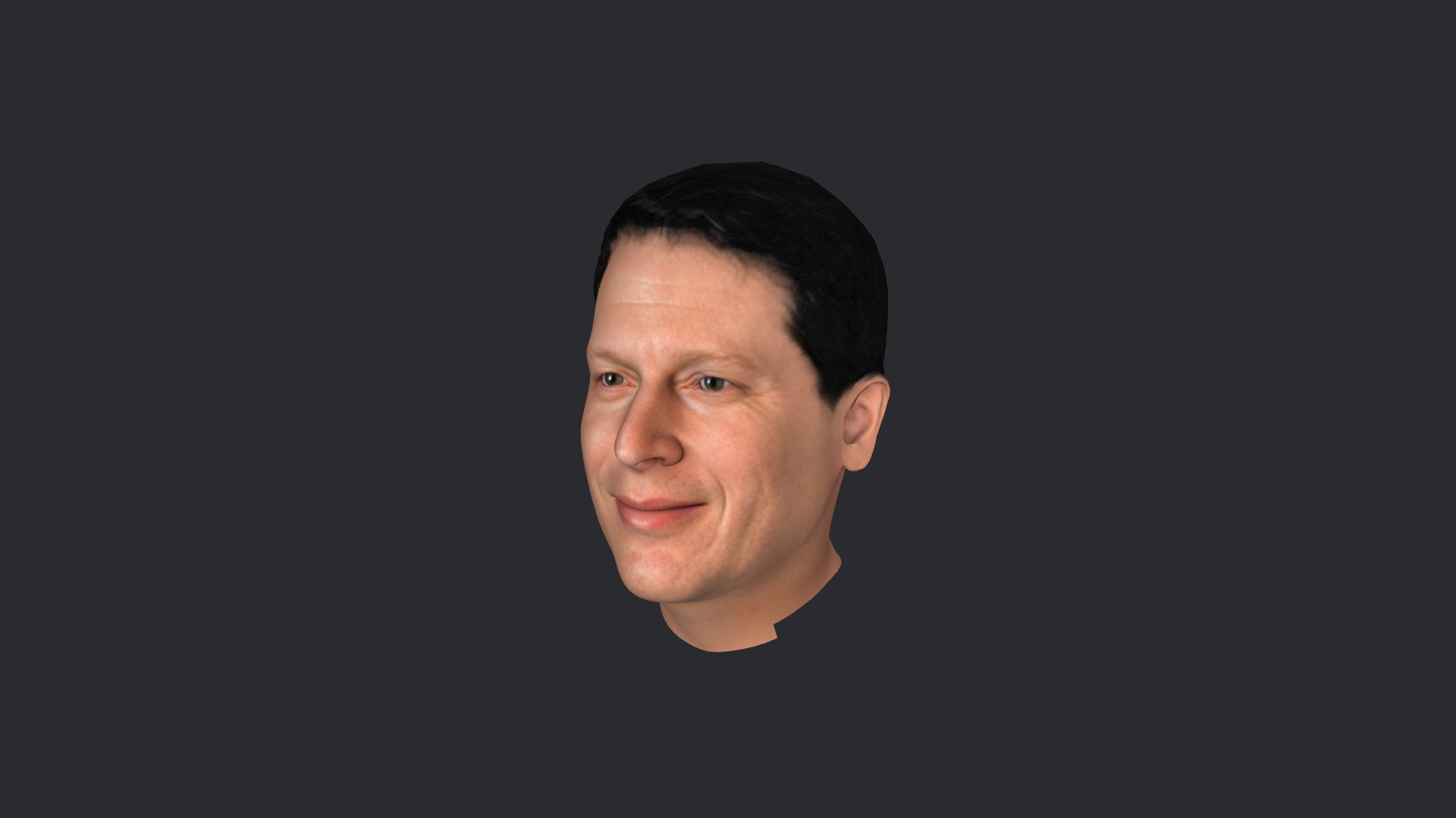 Al Gore Hyper Realistic Full Body Fully Rigged 3D Character 3D Model ...