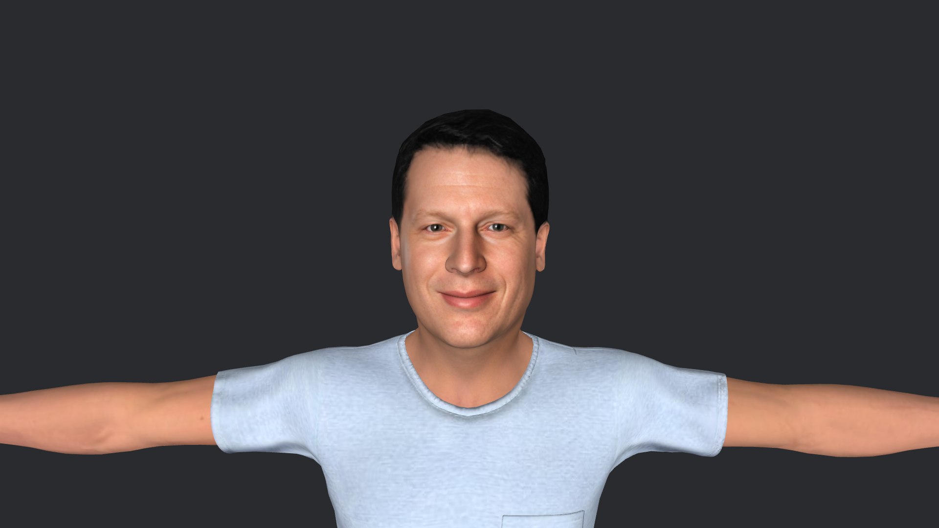 Al Gore Hyper Realistic Full Body Fully Rigged 3D Character 3D Model ...