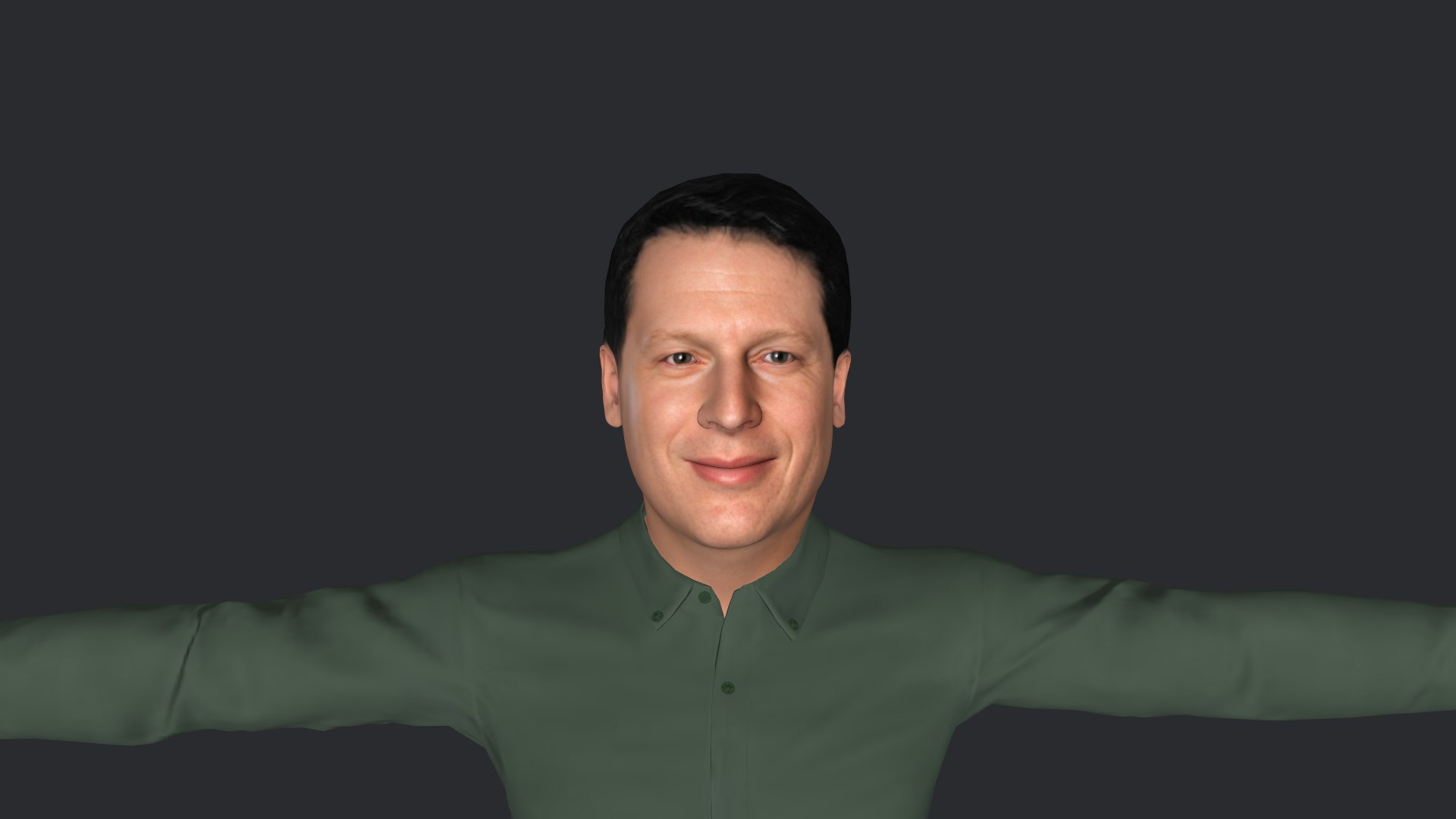 Al Gore Hyper Realistic Full Body Fully Rigged 3D Character 3D Model ...