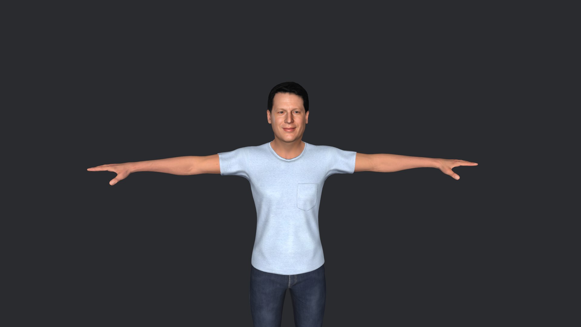 Al Gore Hyper Realistic Full Body Fully Rigged 3D Character 3D Model ...