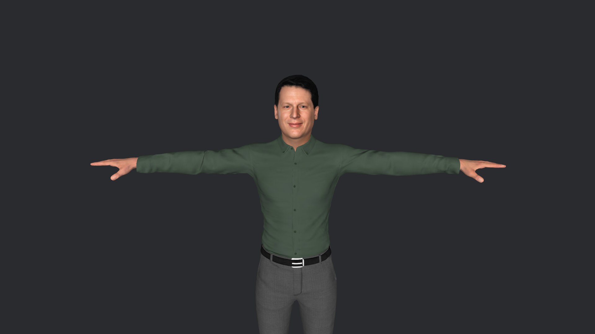 Al Gore Hyper Realistic Full Body Fully Rigged 3D Character 3D Model ...