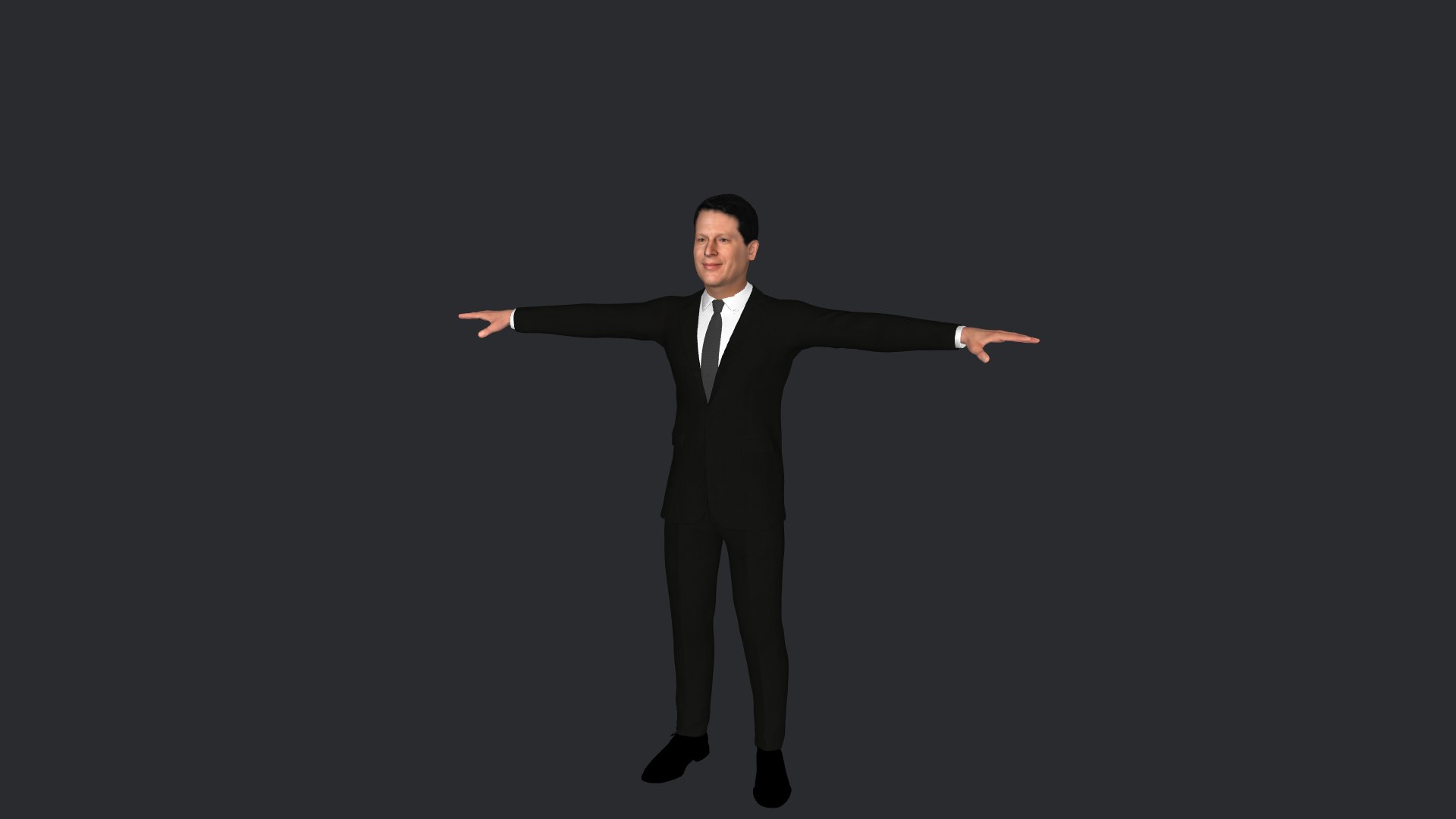 Al Gore Hyper Realistic Full Body Fully Rigged 3D Character 3D Model ...