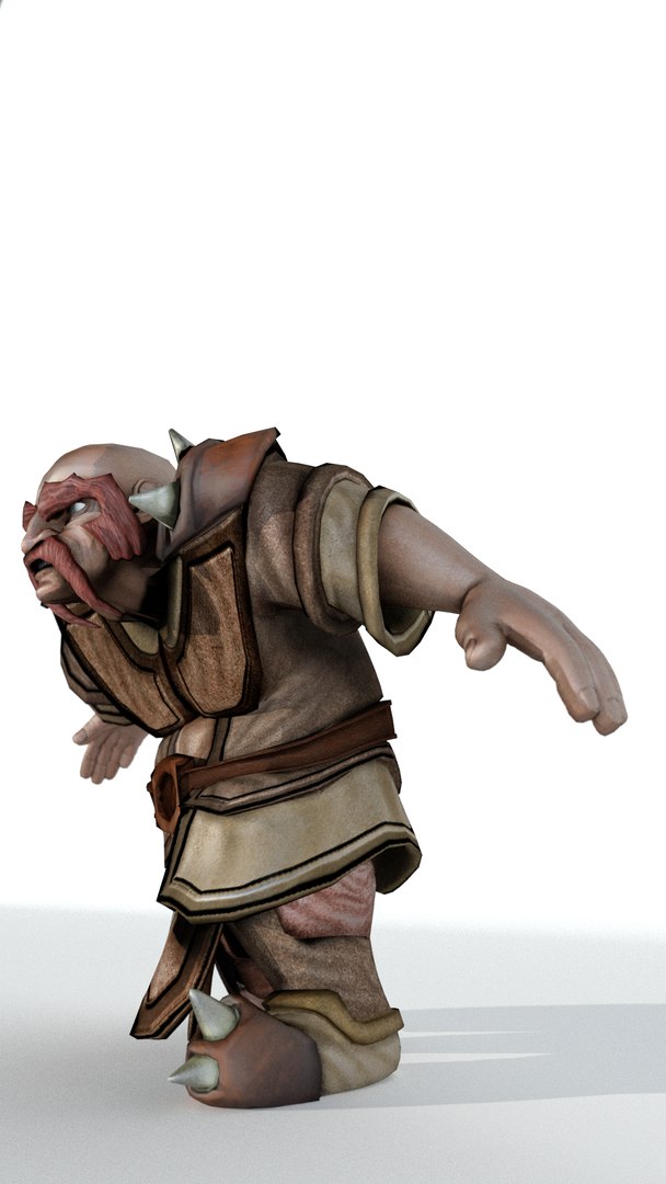 Obj Dwarf Rigged