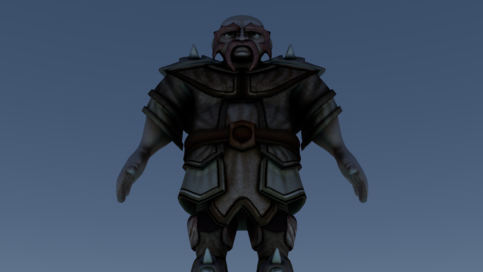 Obj Dwarf Rigged