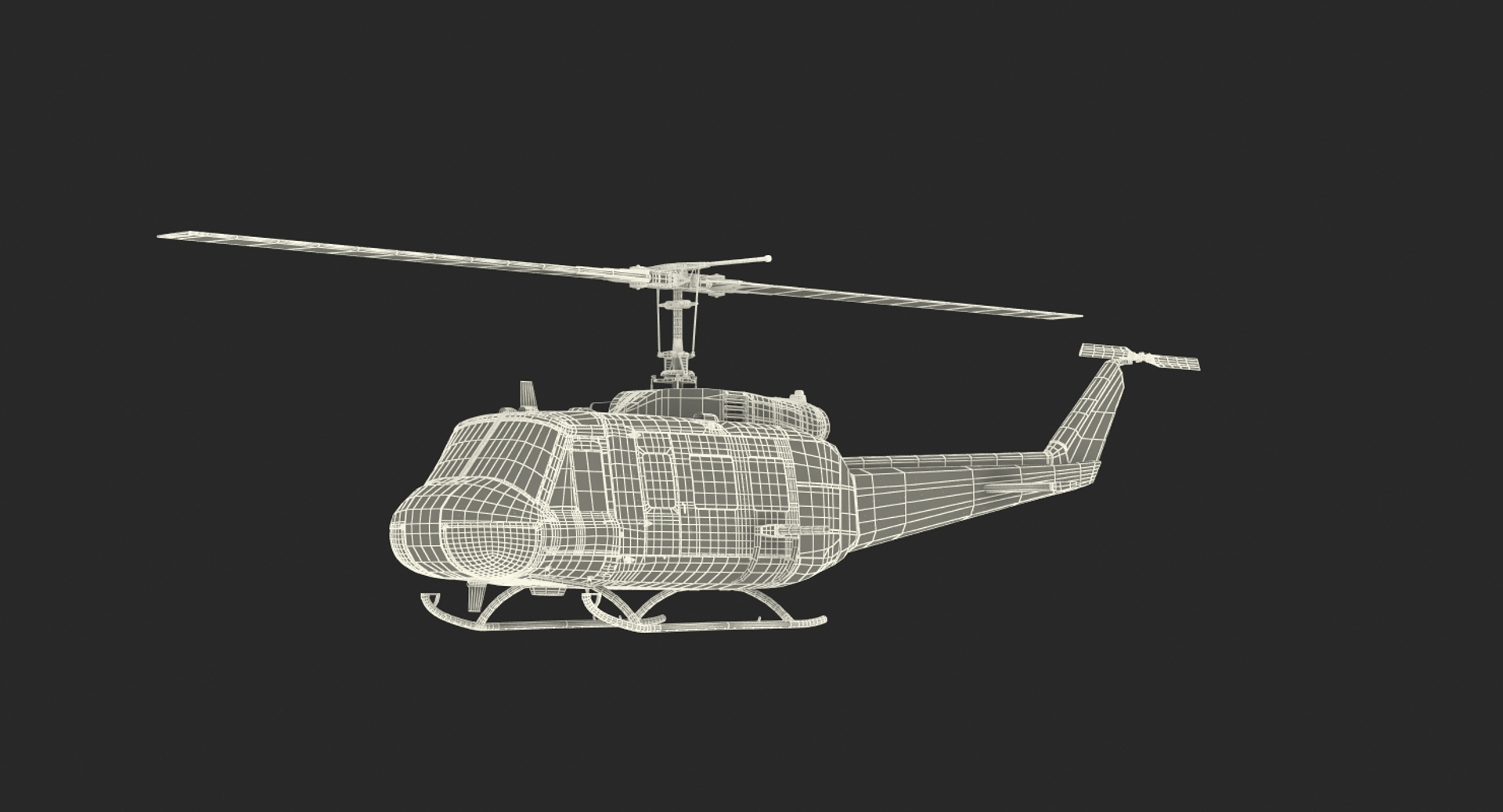 Air Medical Helicopter Bell 3D Model - TurboSquid 1187462