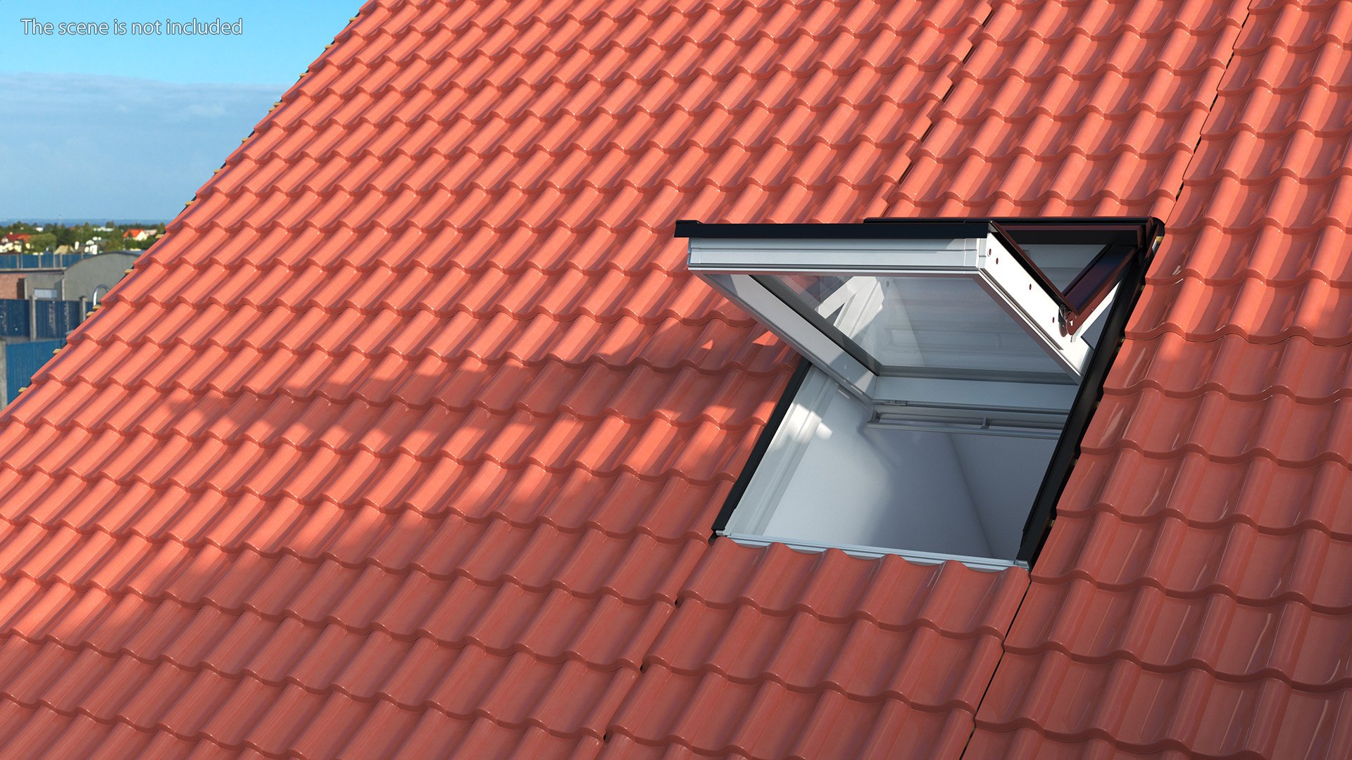 3D Center Pivot Roof Window 78 X 118 Rigged Model - TurboSquid 2262669