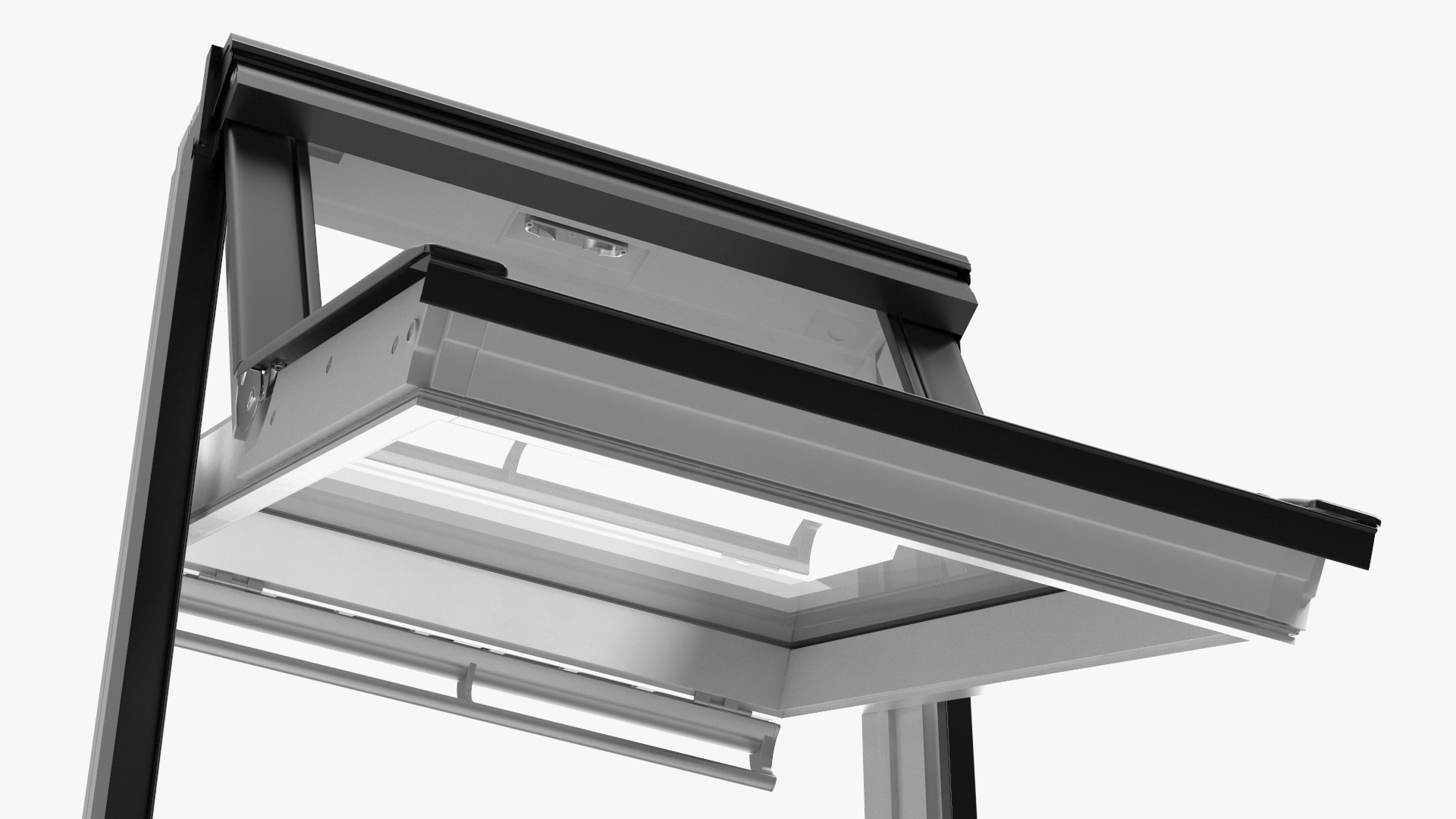 3D Center Pivot Roof Window 78 X 118 Rigged Model - TurboSquid 2262669