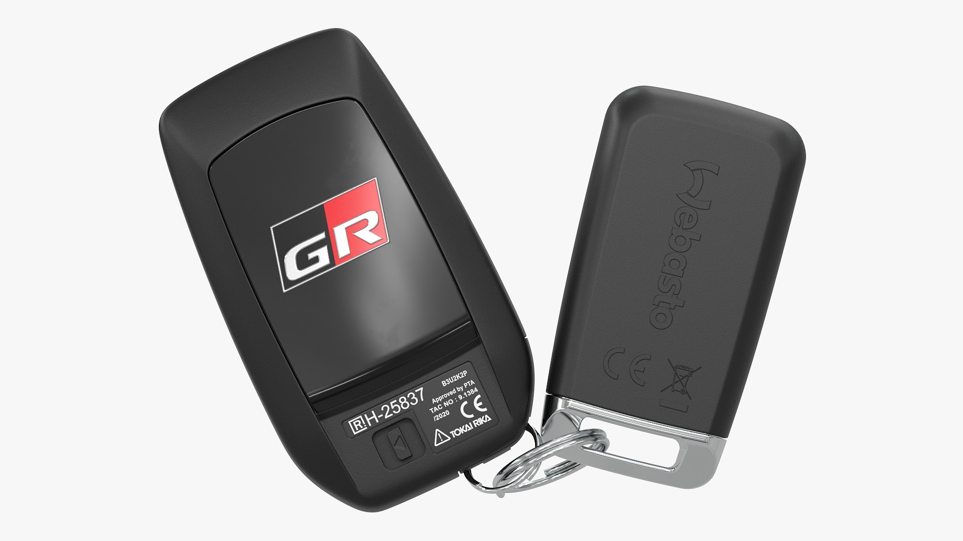 3D Car Key 03 With Webasto Remote Model - TurboSquid 2135287