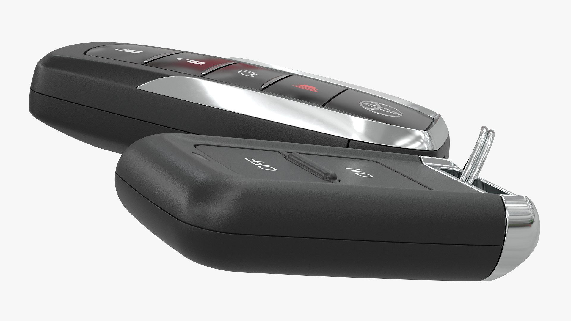 3D Car Key 03 With Webasto Remote Model - TurboSquid 2135287