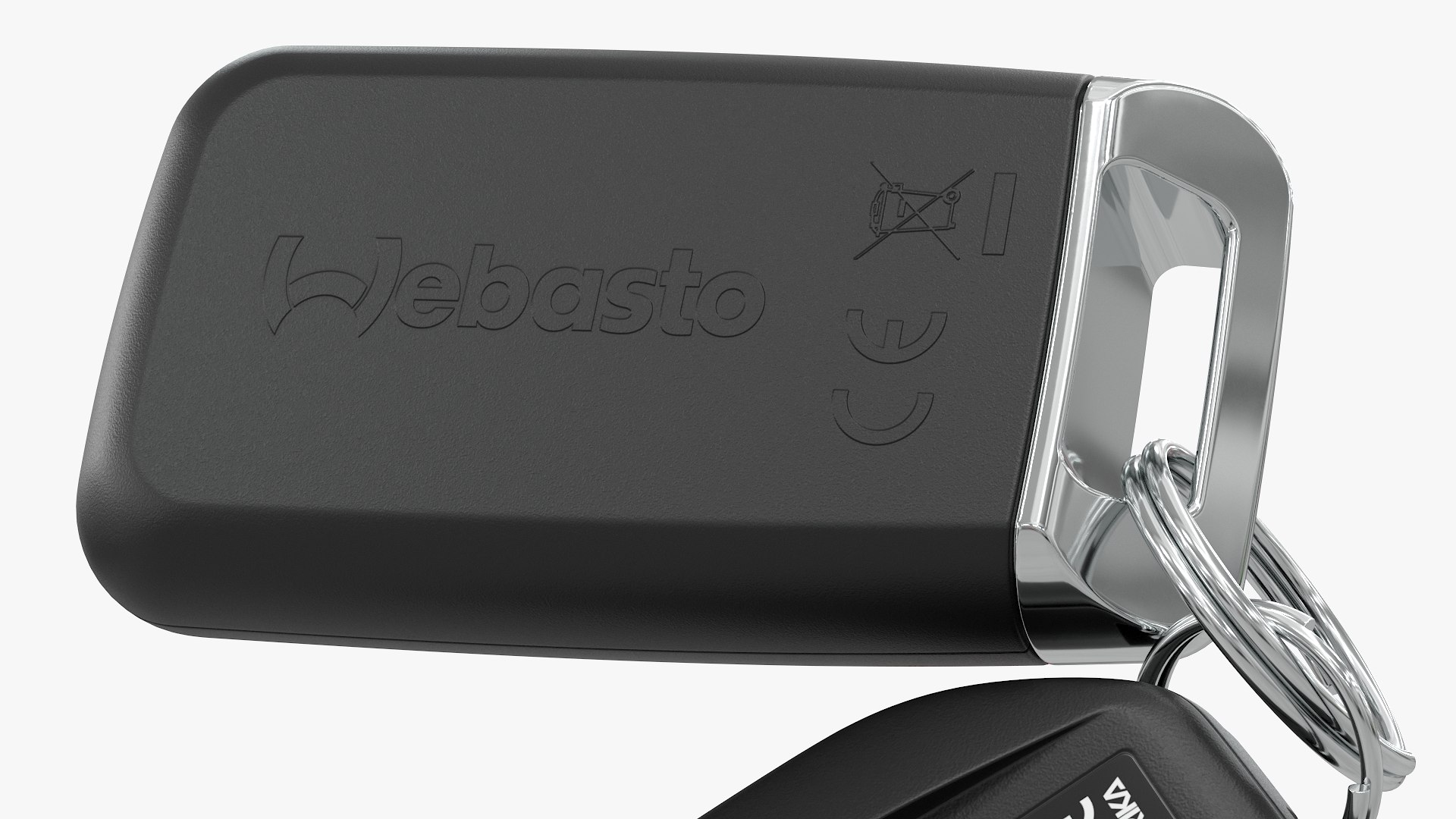 3D Car Key 03 With Webasto Remote Model - TurboSquid 2135287
