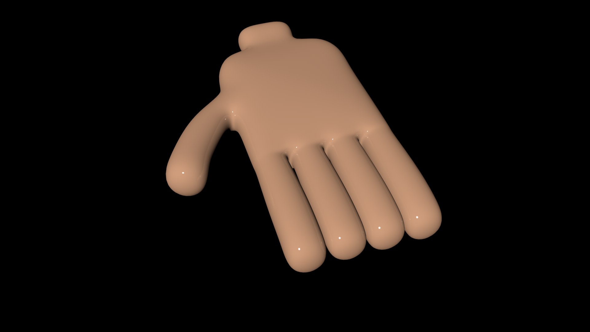 3D Model Basic Hand - TurboSquid 2209919