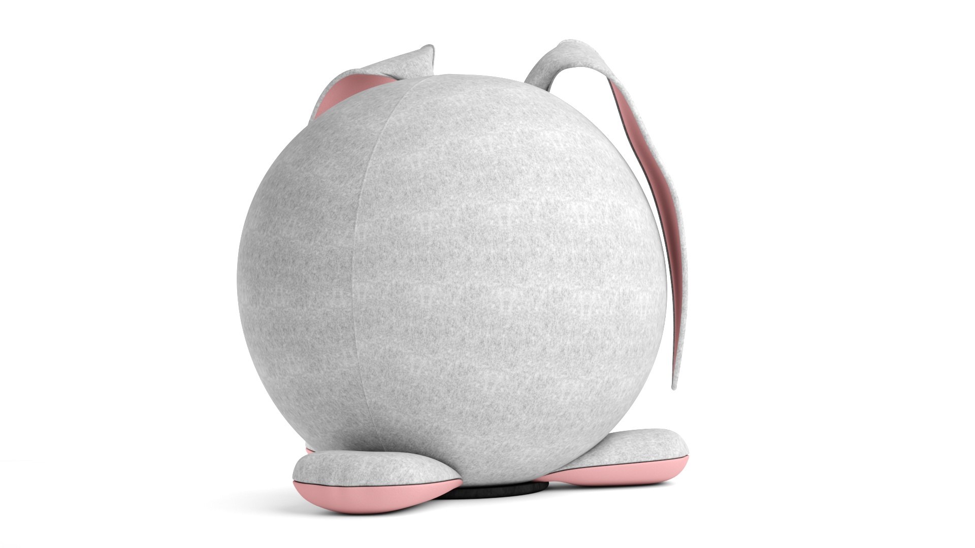 BADA And BOU Da The Jumping Rabbit Grey Toy Model - TurboSquid 1977115