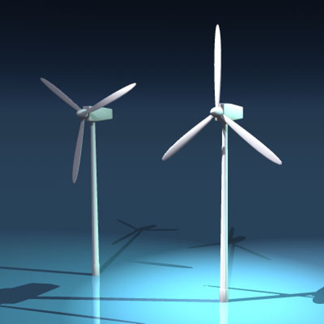 3d Generic Wind Turbine Model