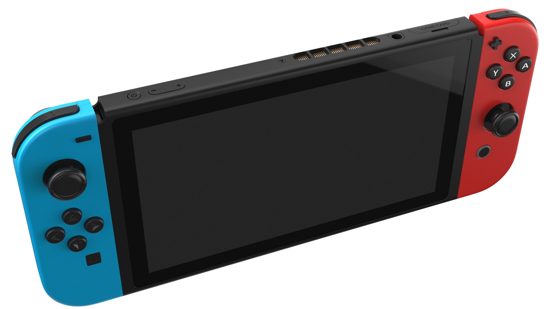 Detailed Nintendo Switch Red And Blue 3D Model - TurboSquid 2168049