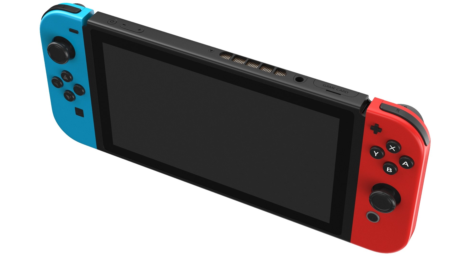 Detailed Nintendo Switch Red And Blue 3D Model - TurboSquid 2168049