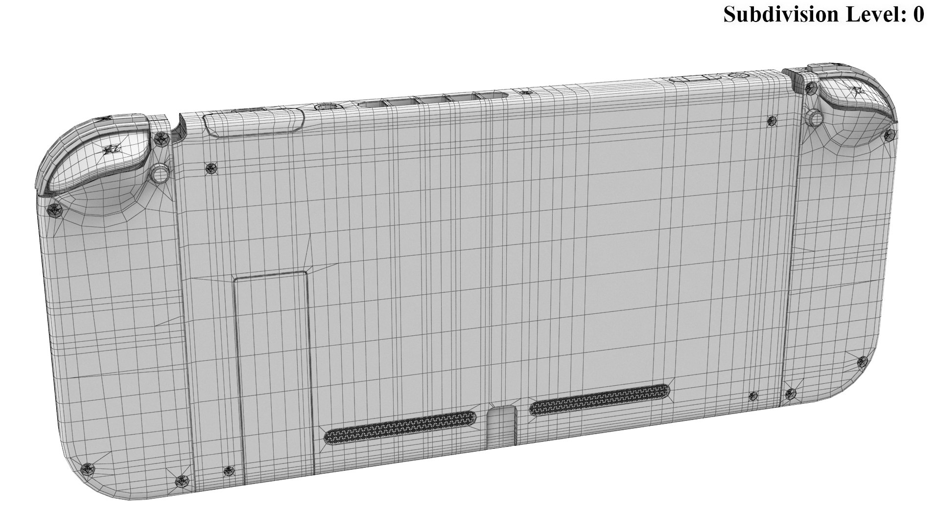 Detailed Nintendo Switch Red And Blue 3D Model - TurboSquid 2168049