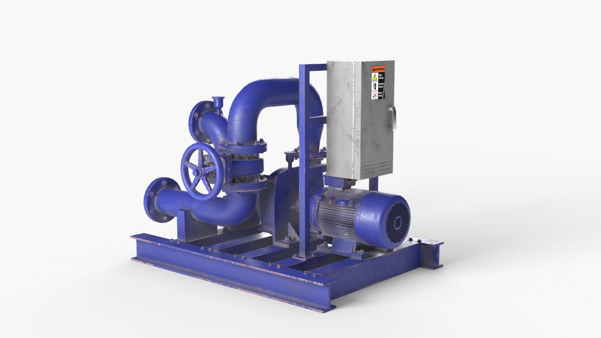 Water Pump Model - TurboSquid 2294401
