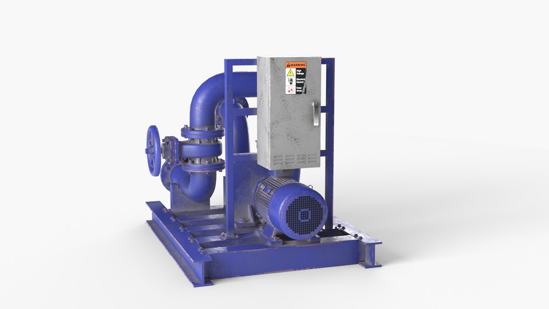 Water Pump Model - TurboSquid 2294401