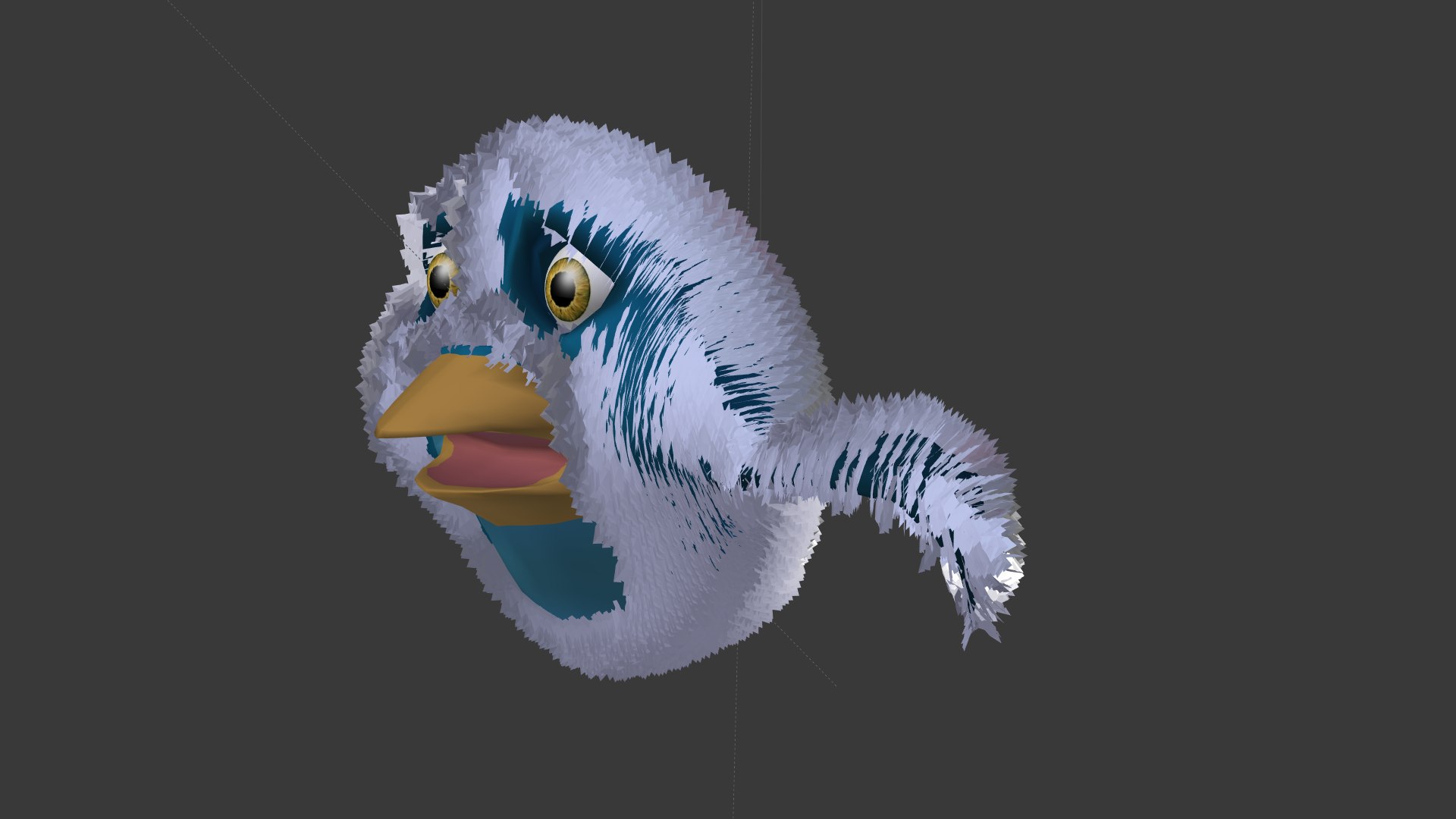 Twitter Bird Rigged 3D - TurboSquid 1276900