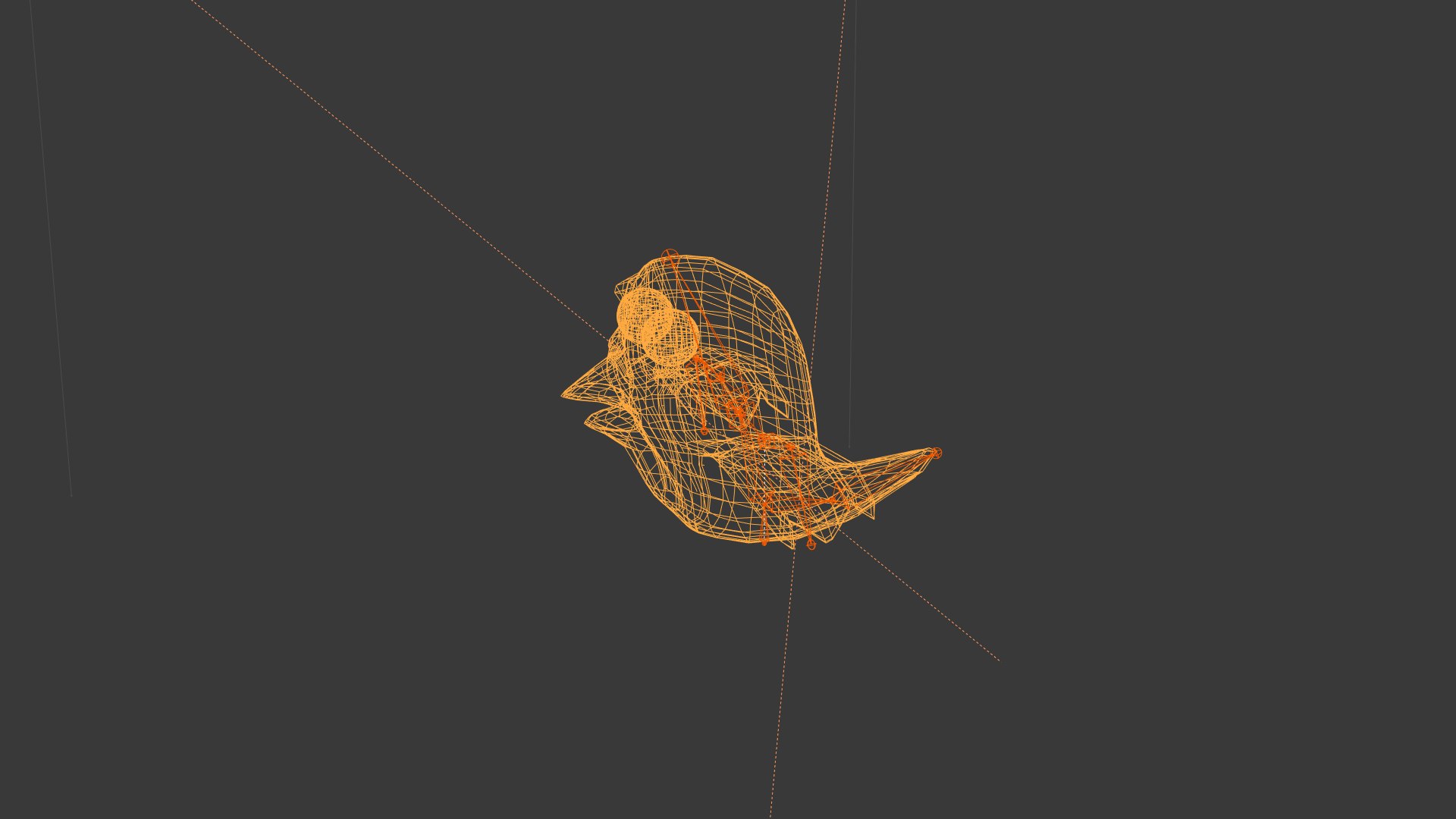 Twitter Bird Rigged 3D - TurboSquid 1276900