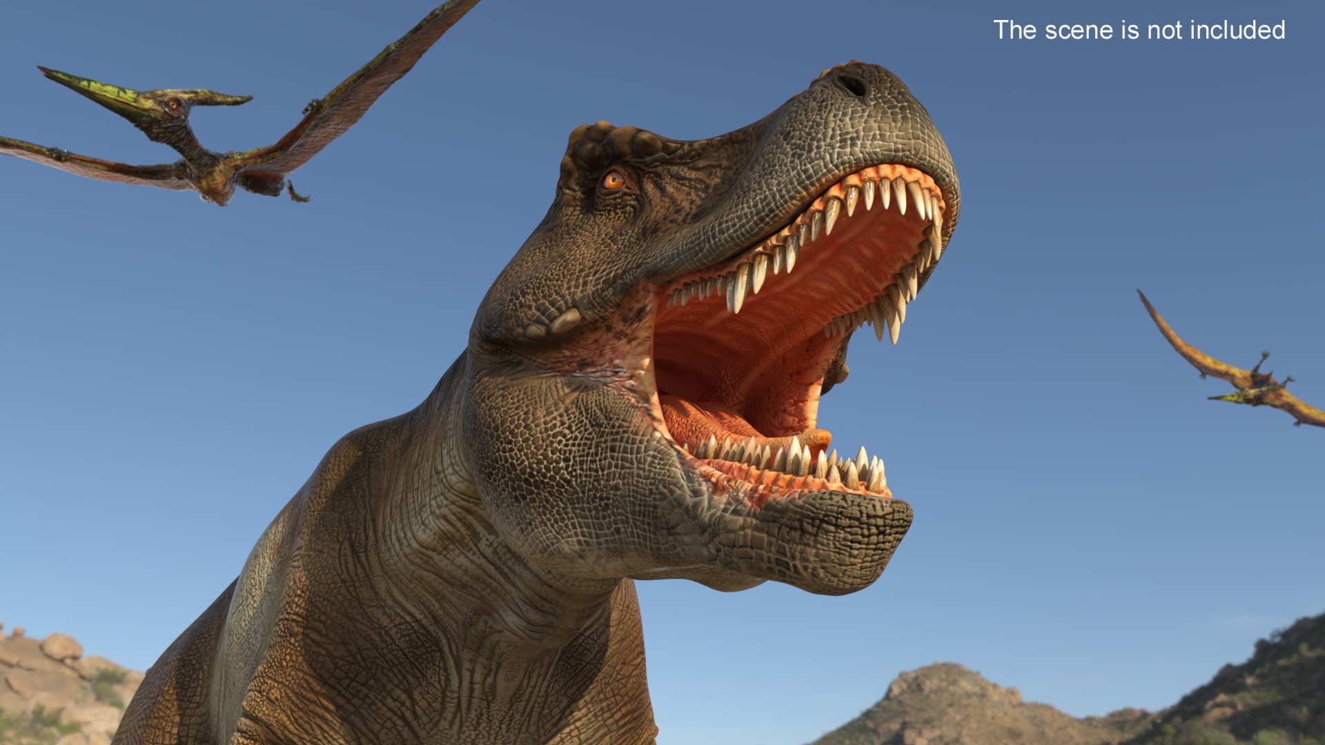 3D Tyrannosaurus Rex Dinosaur Model - TurboSquid 2382289