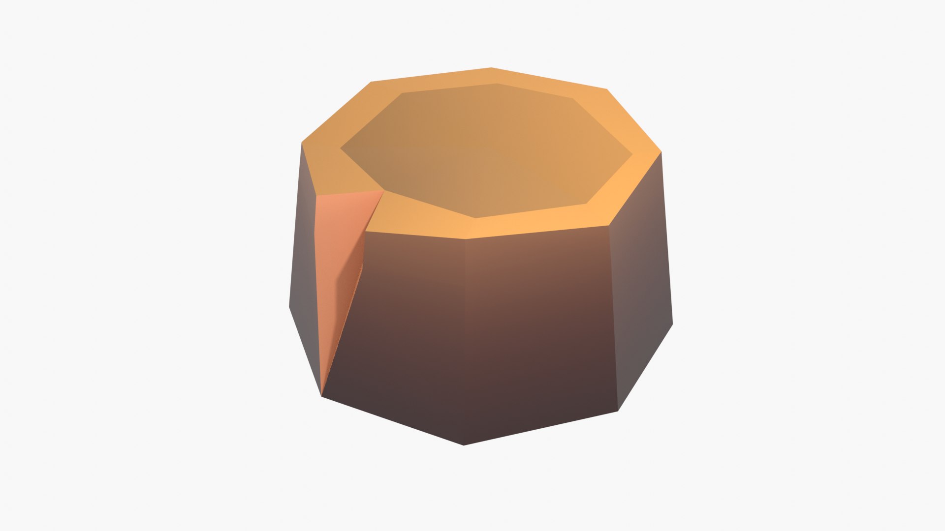 3D model Tree Stump Low Poly - TurboSquid 1827424