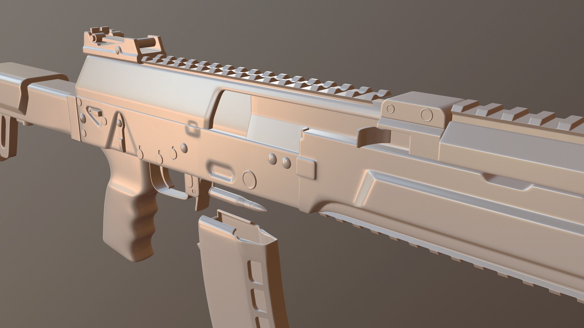 Ak 12 3d Model