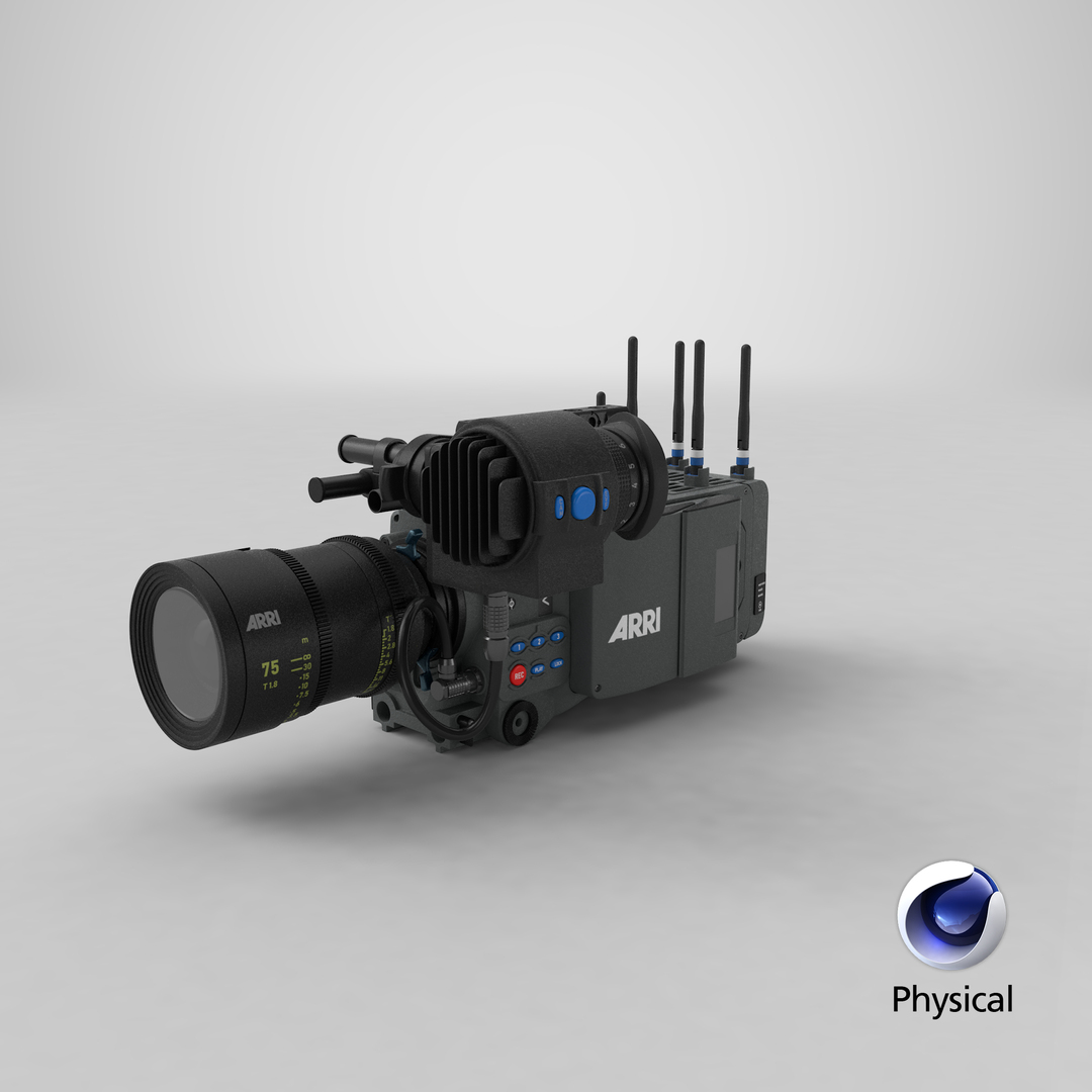 3D ARRI ALEXA LF Pro Cinema Camera model - TurboSquid 1771642