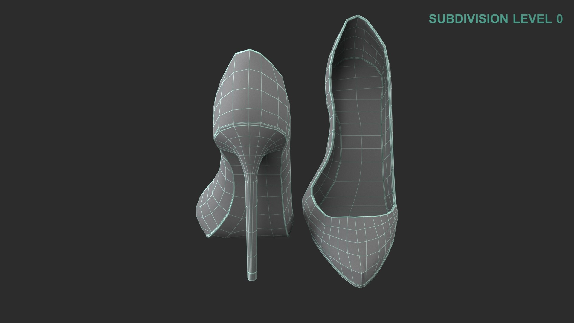 High Heels 3D Model - TurboSquid 1903442