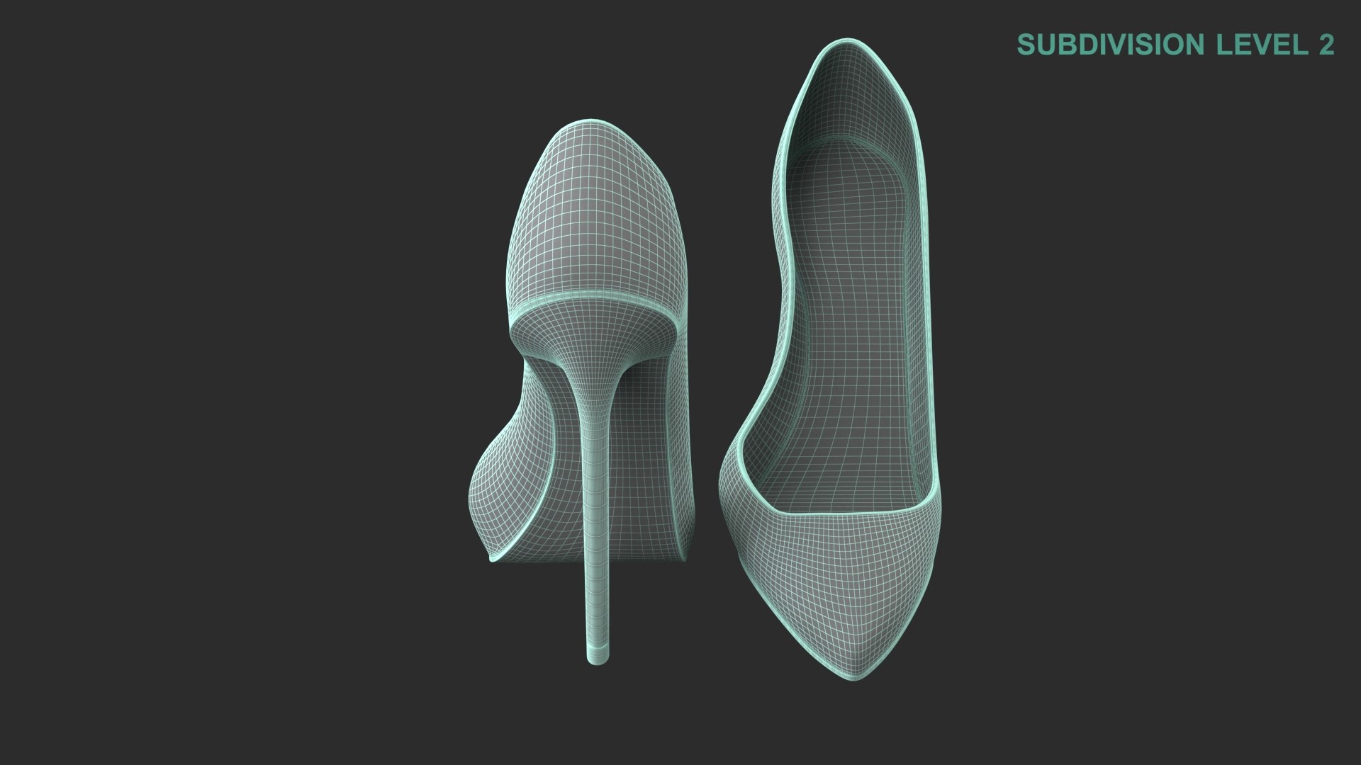 High Heels 3D Model - TurboSquid 1903442