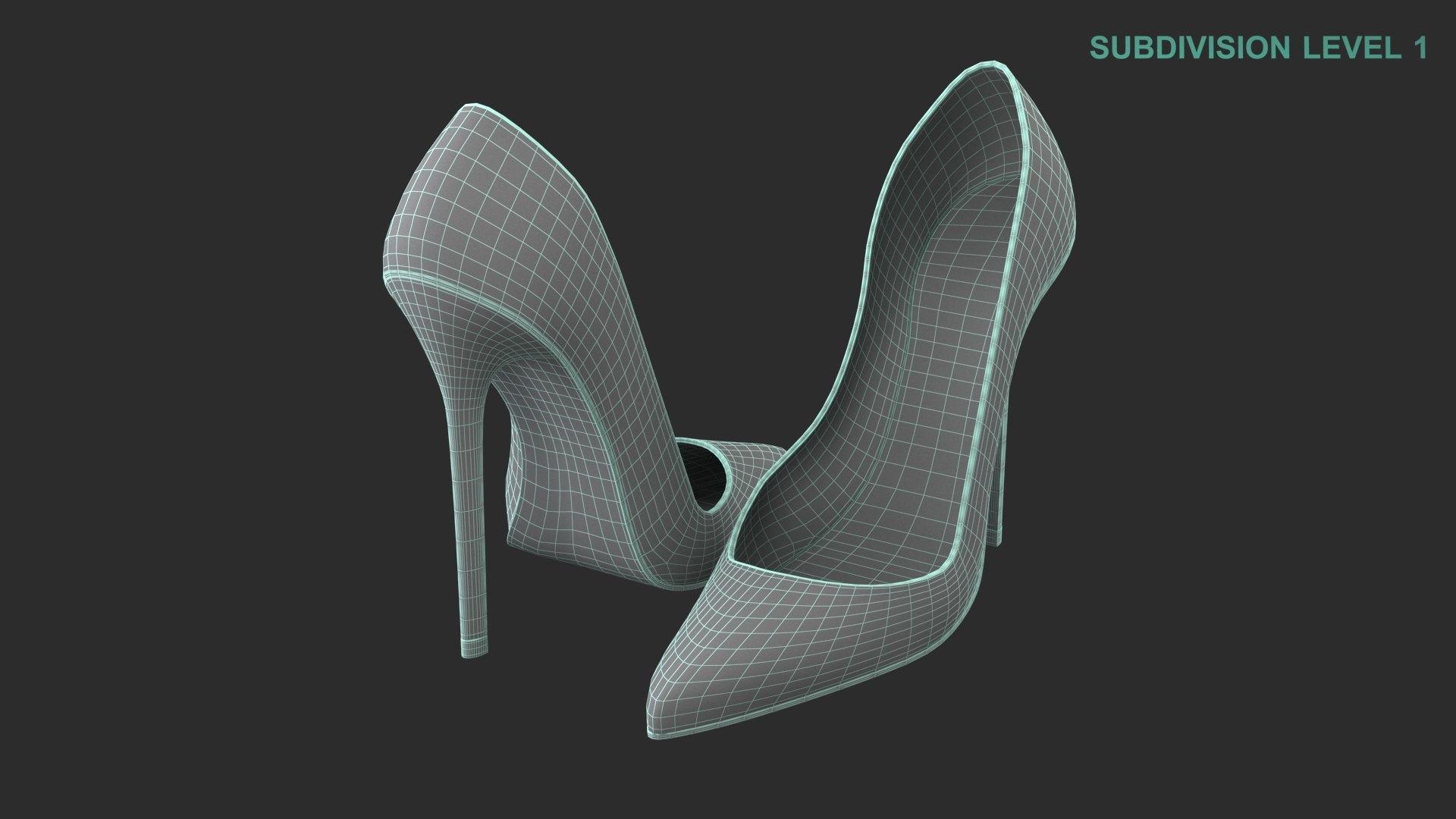 High Heels 3D Model - TurboSquid 1903442