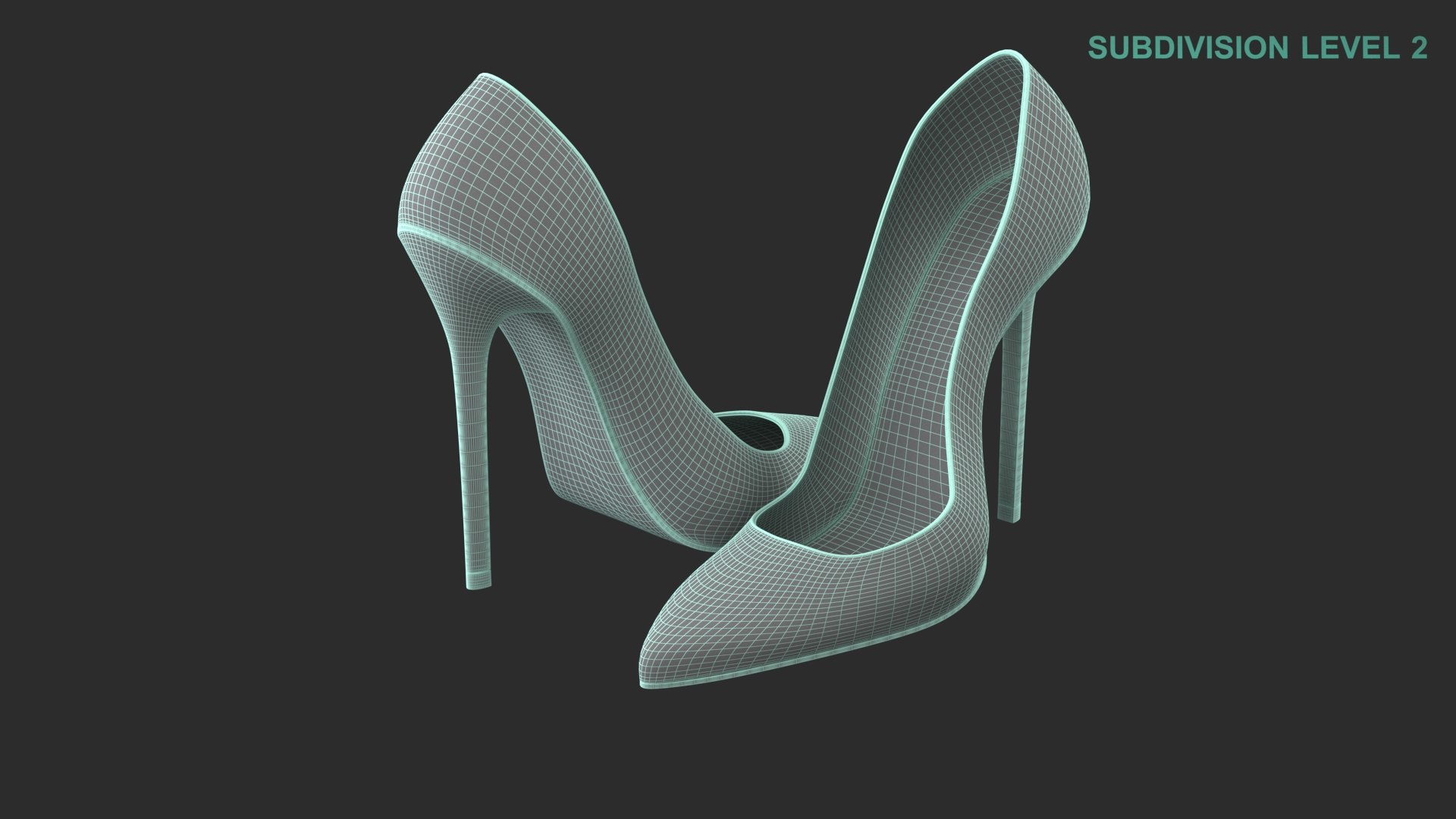 High Heels 3D Model - TurboSquid 1903442