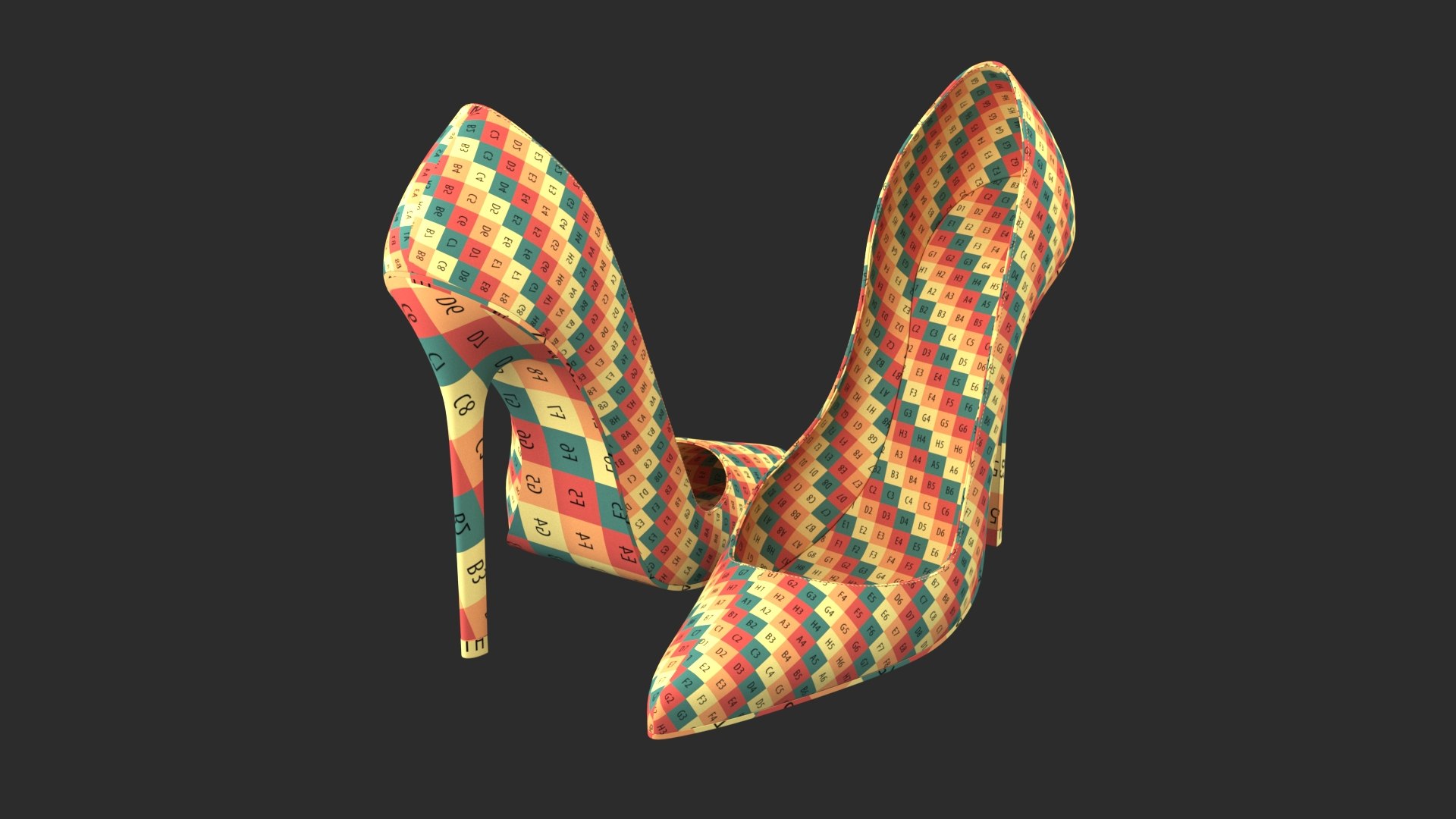 High Heels 3D Model - TurboSquid 1903442