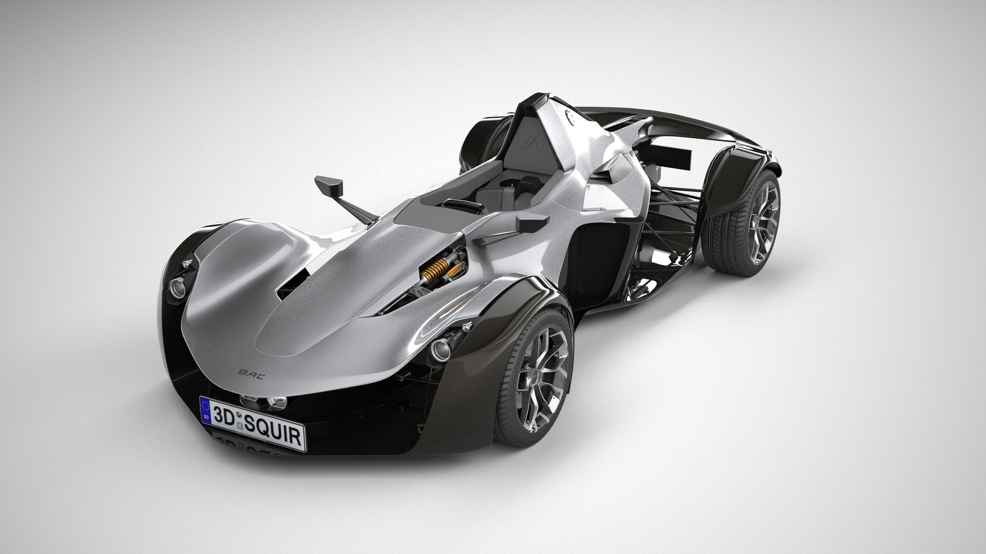 Bac Mono 2020 3D Model - TurboSquid 1585856