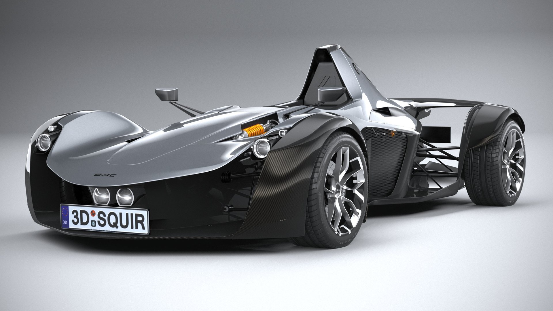 Bac Mono 2020 3D Model - TurboSquid 1585856