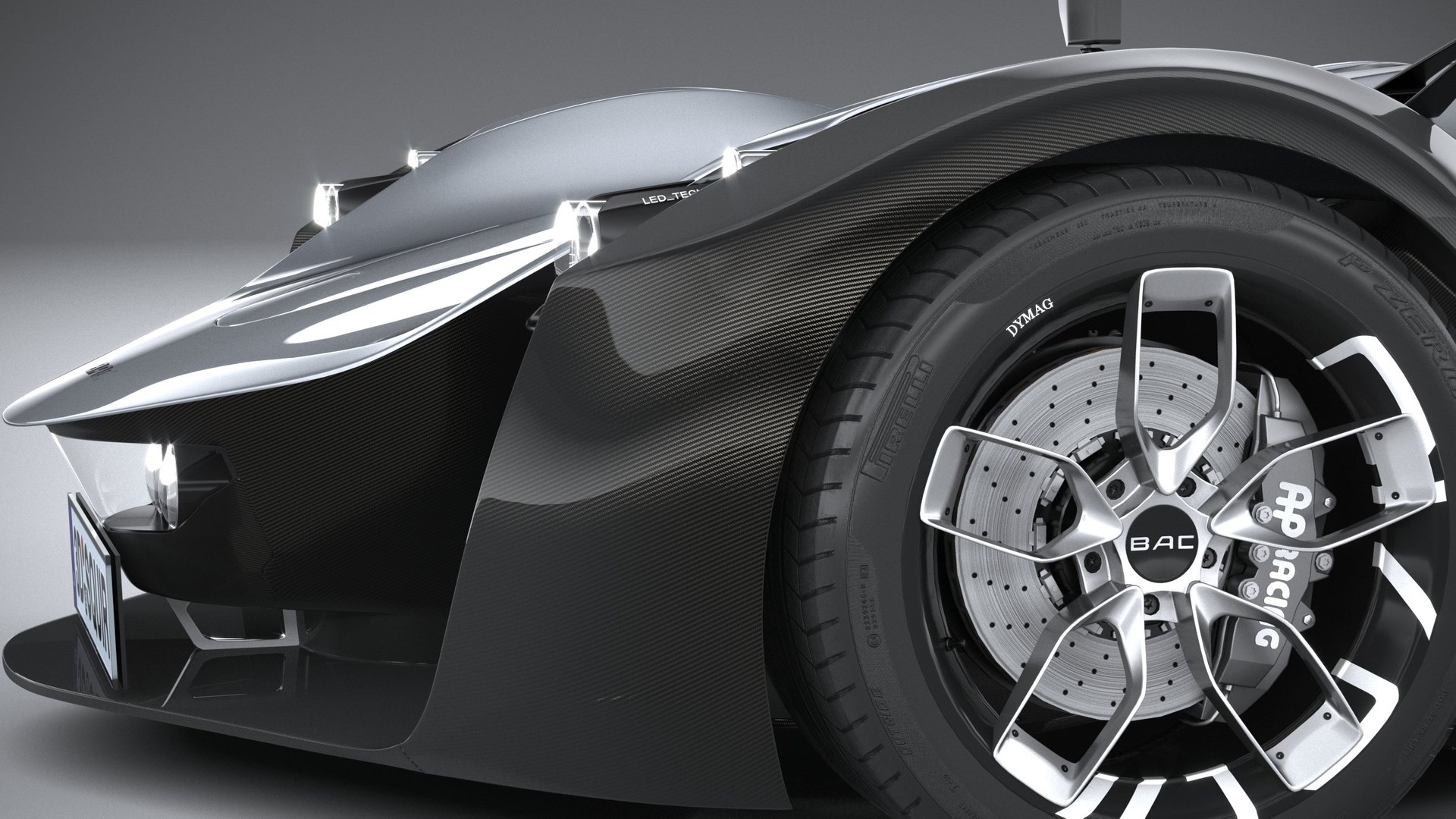 Bac Mono 2020 3D Model - TurboSquid 1585856