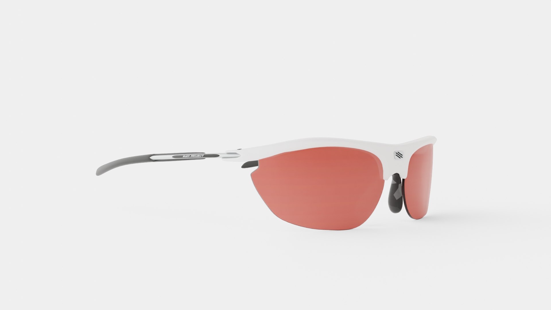 Rudy Project Rydon - Rydon White Carbon Racing Red RY II Sport Glasses ...