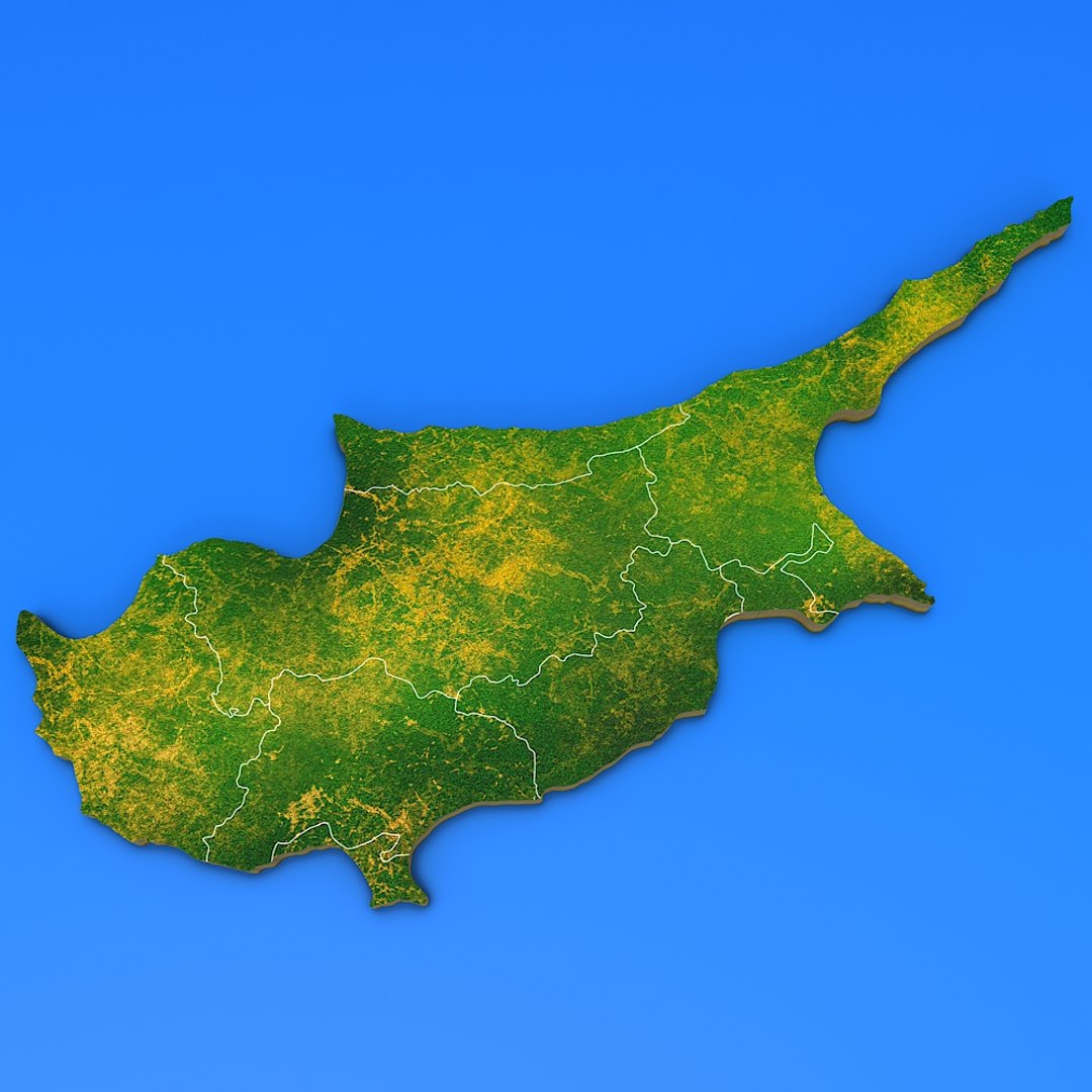 Cyprus Country Obj