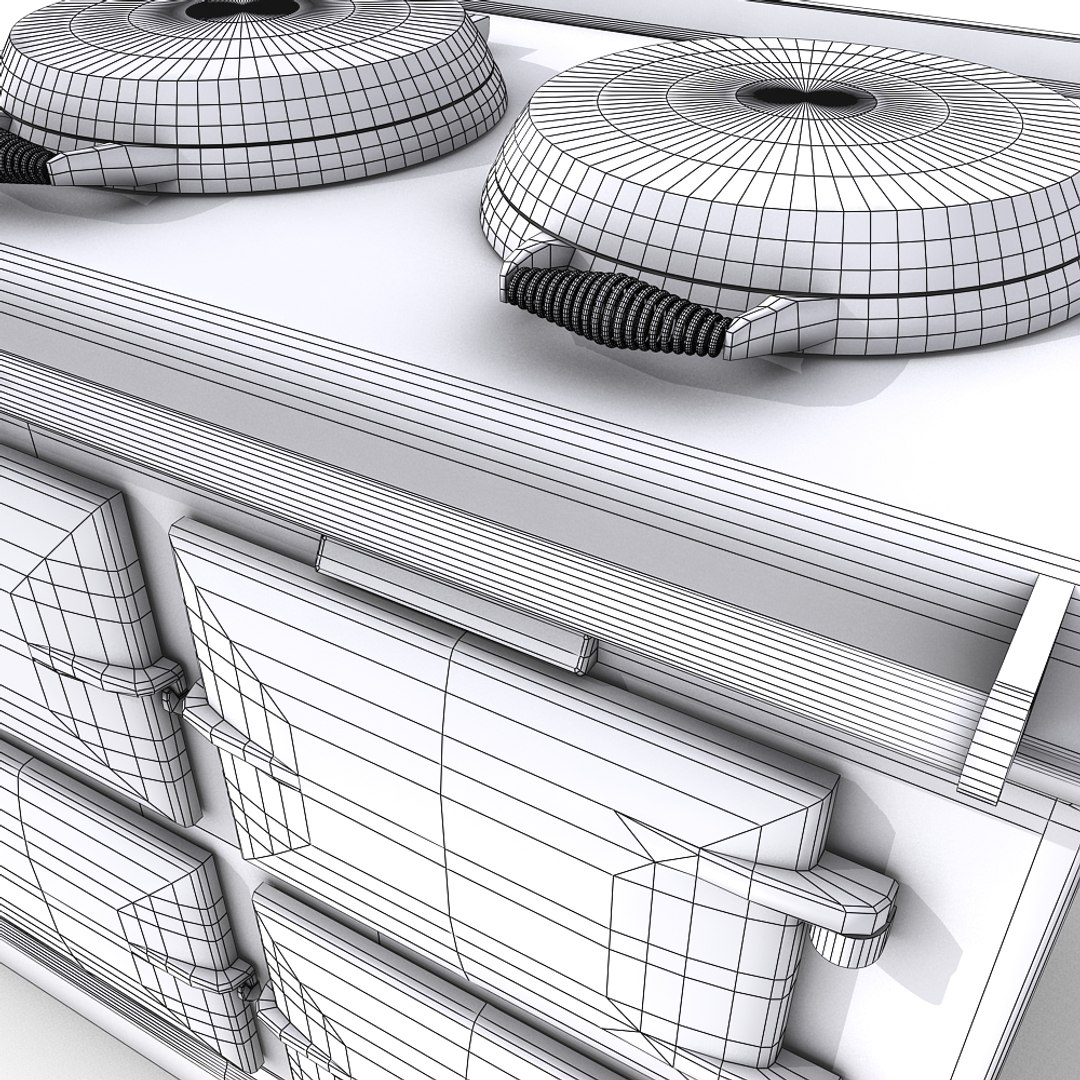 Free Cooker Aga 3d Model