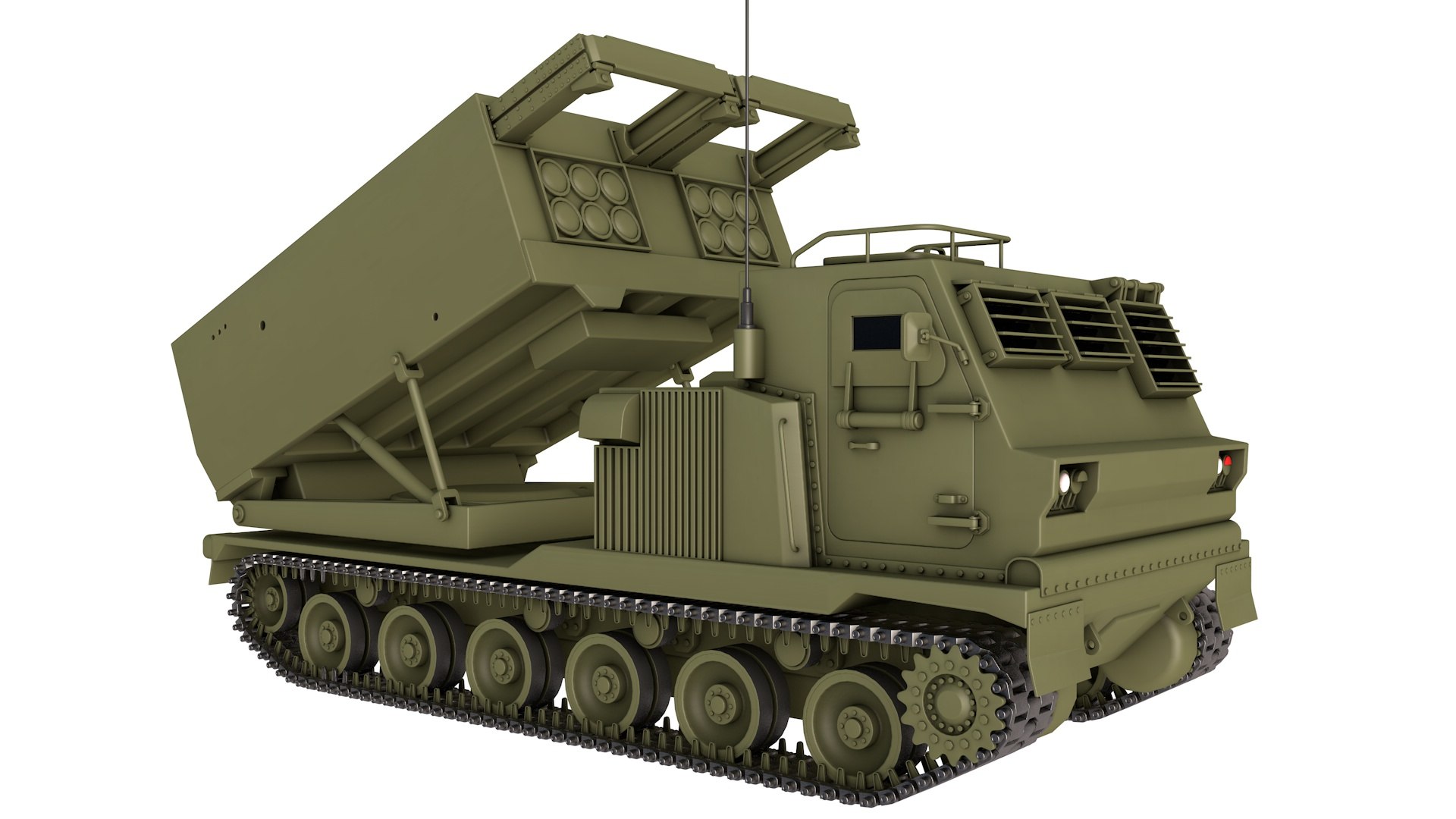 M270多管火箭发射系统3D模型 - TurboSquid 2308778