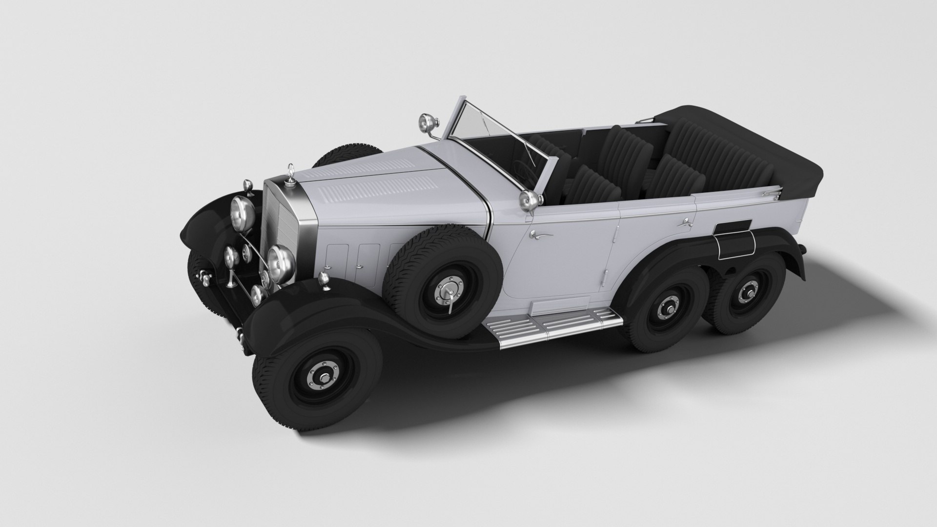 Mercedes-Benz W31 Mercedes-Benz G4 3D Model - TurboSquid 2362571