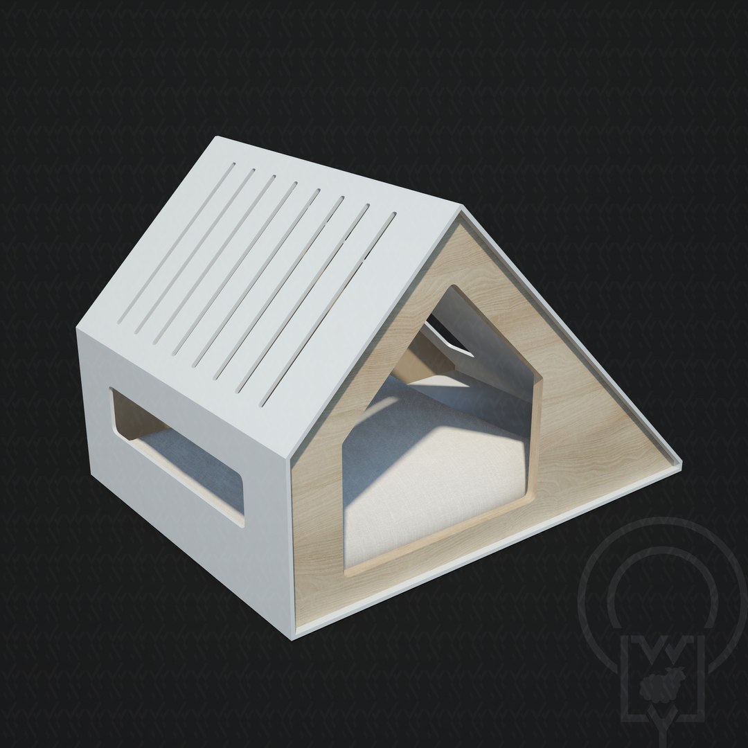 3D Model Deauvile Pet House - TurboSquid 1991921