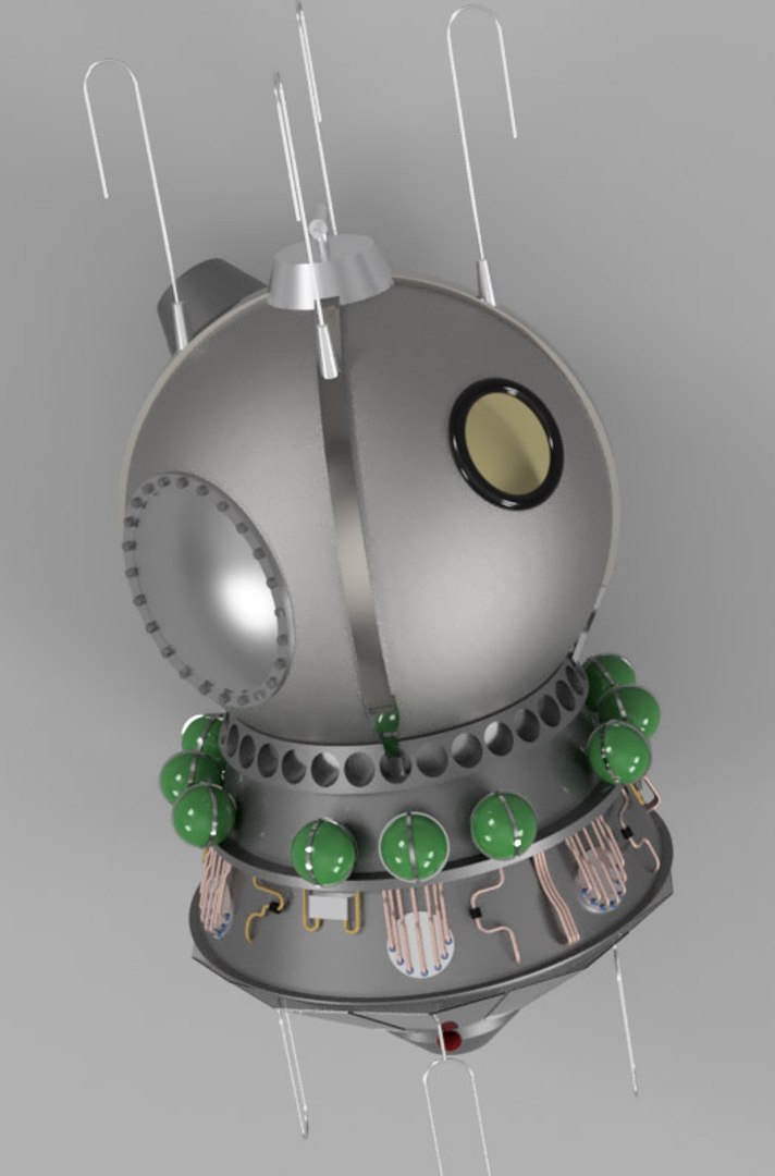 3D Spacecraft Vostok 1 Space - TurboSquid 1163349