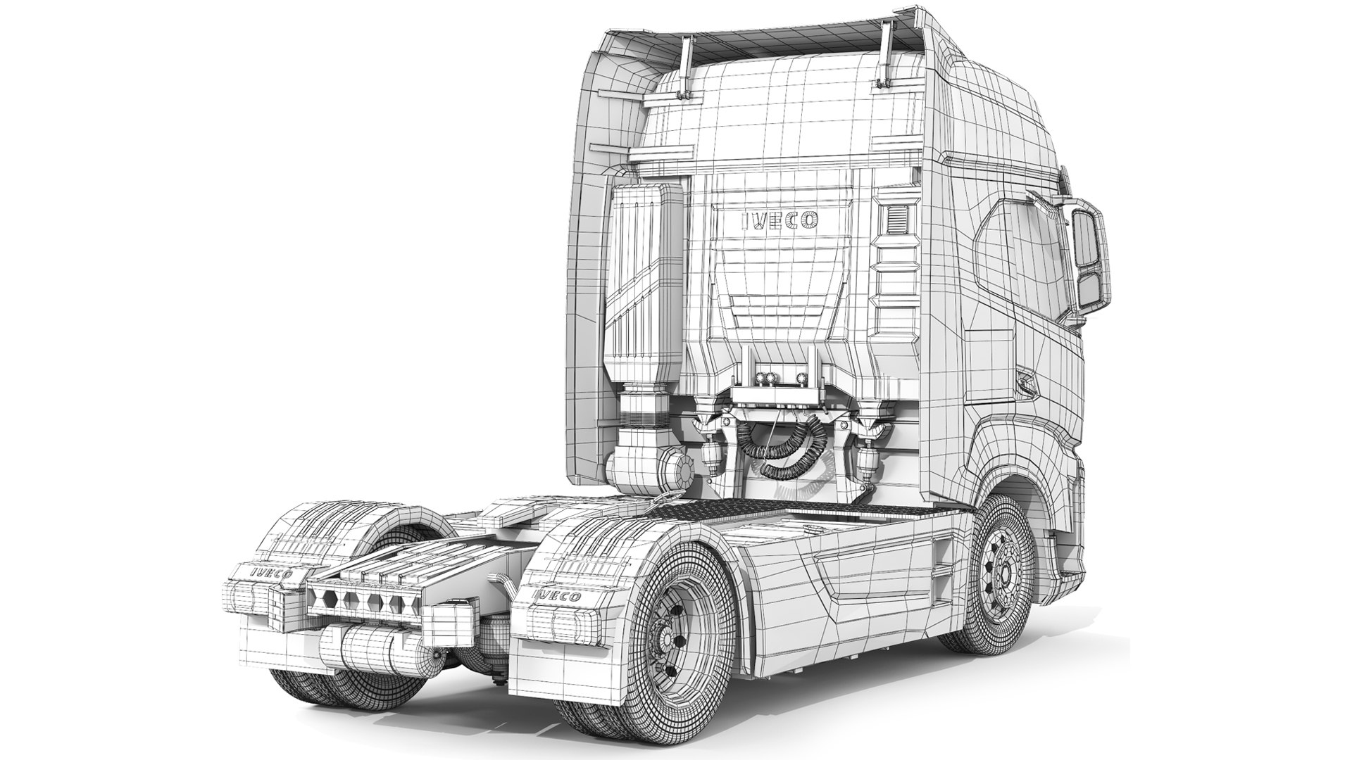 Iveco S-Way 2020 3D Model - TurboSquid 2130558